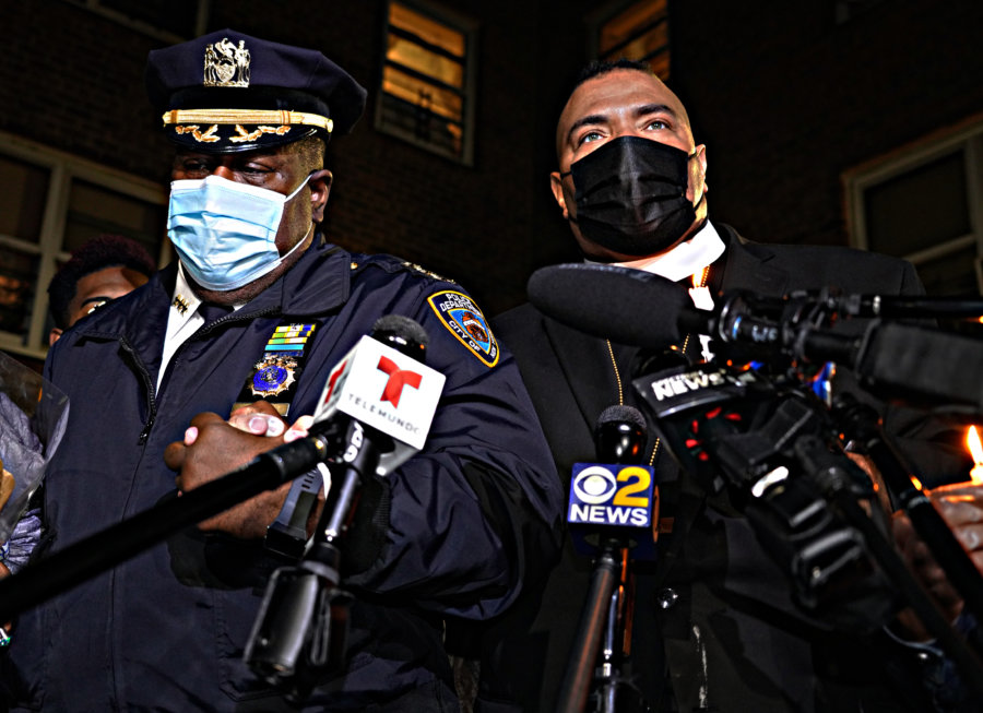 Grief overcomes Harlem at vigil for murdered 10-year-old Ayden Wolfe ...