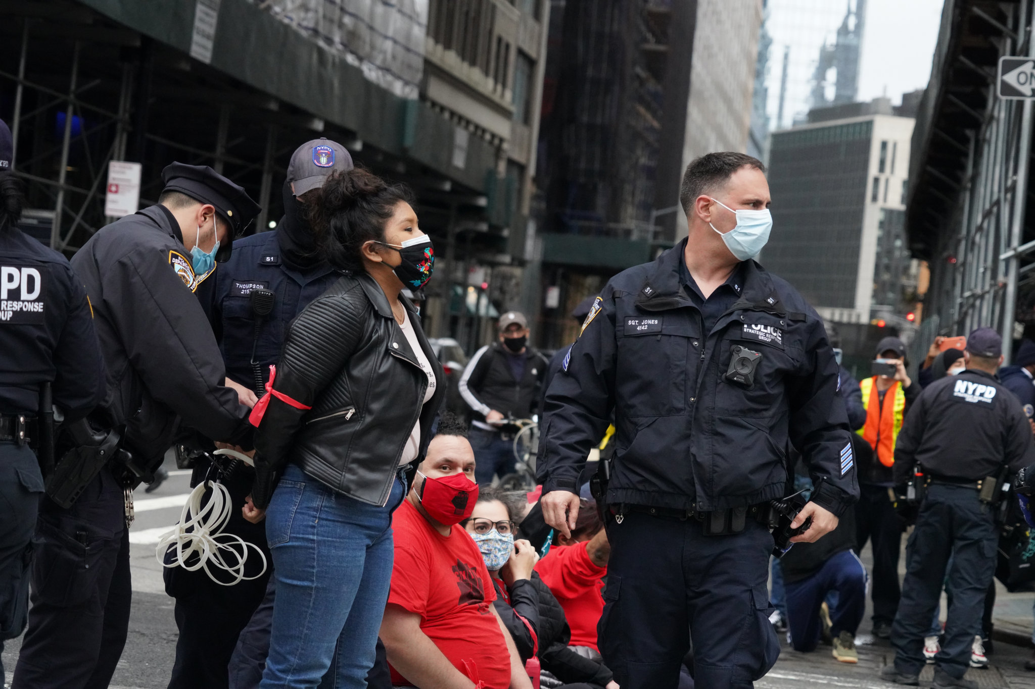 Foley Square protest for rent relief ends with more than a dozen cuffed ...