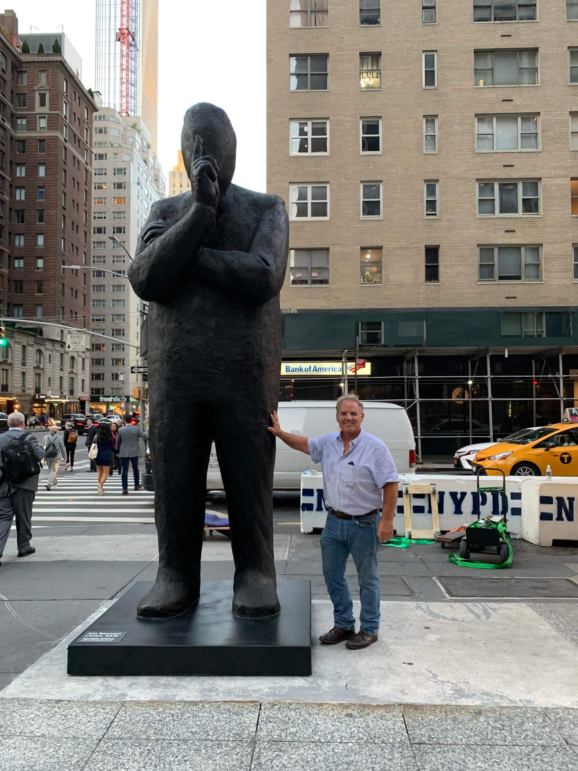 New York City-based sculptor Jim Rennert talks beginnings in art ...