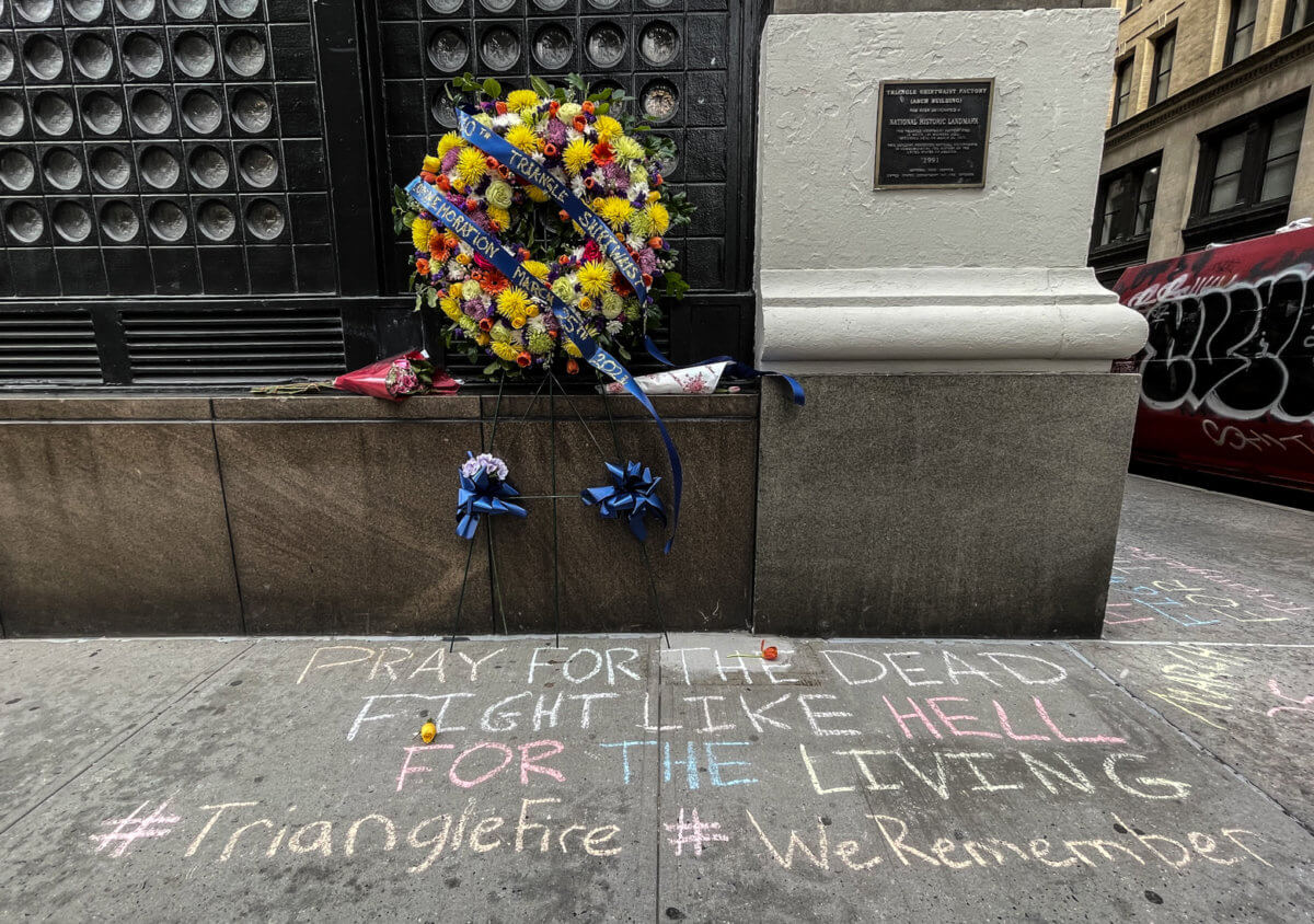 Remembering the Triangle Shirtwaist Factory Fire, virtually and on-site ...