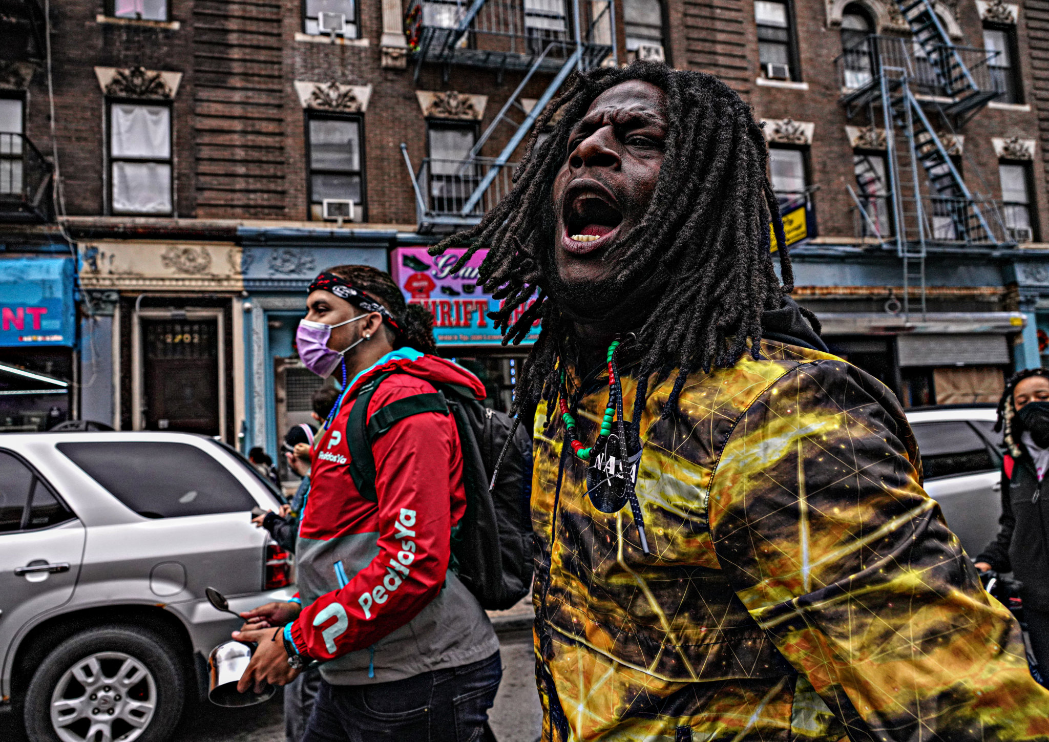 Marching in solidarity: hundreds take to the streets to protest anti ...