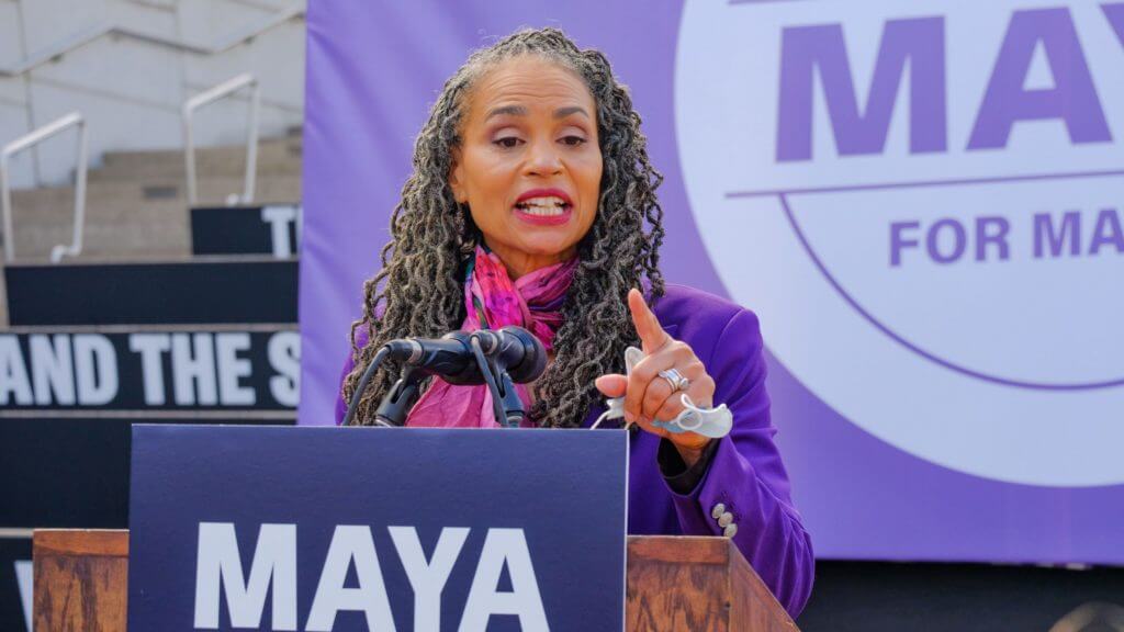Brooklyn Congressman Jeffries gives endorsement to Maya Wiley for mayor ...