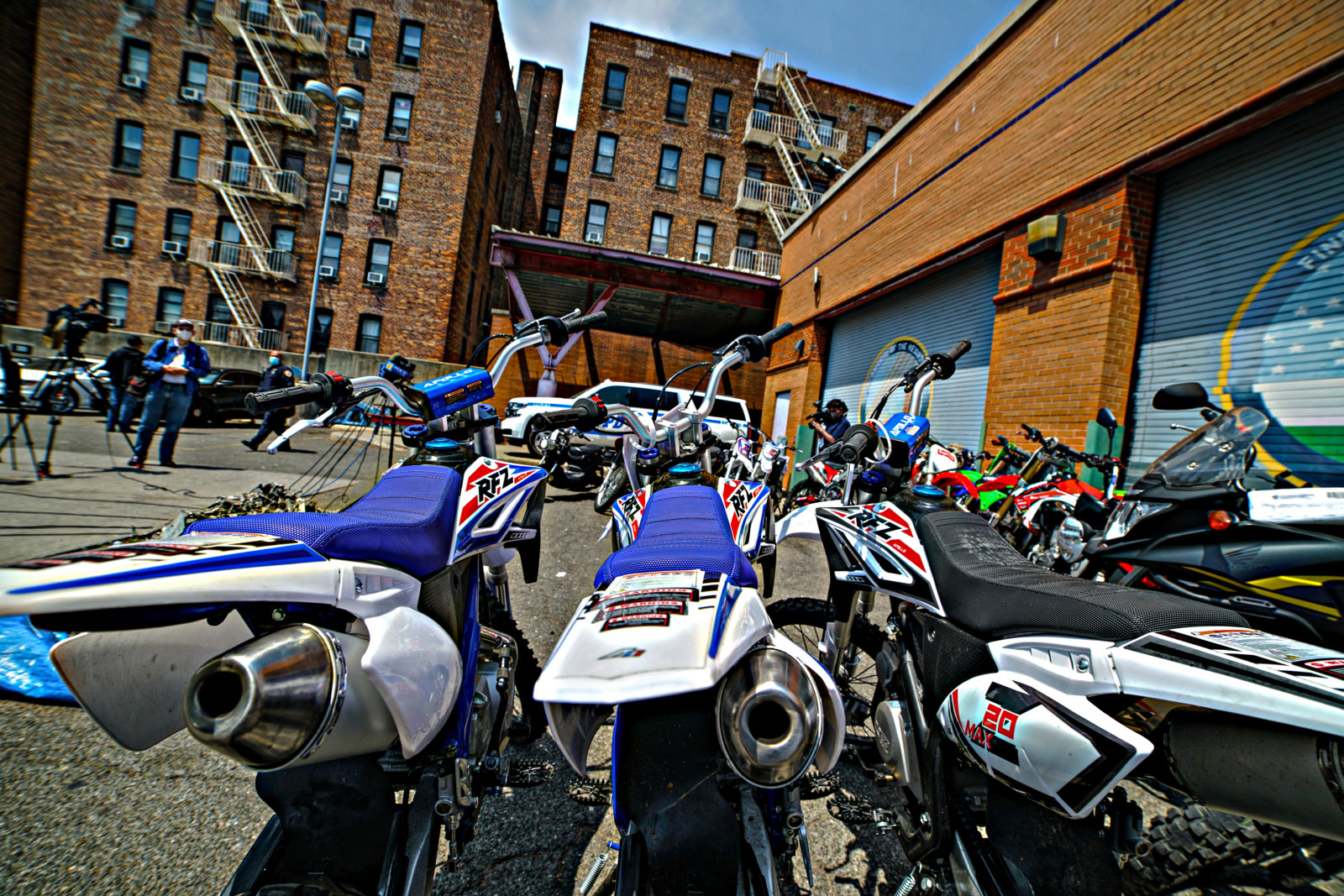 Scrapped: NYPD says they will crush illegal bikes and ATVs this summer ...
