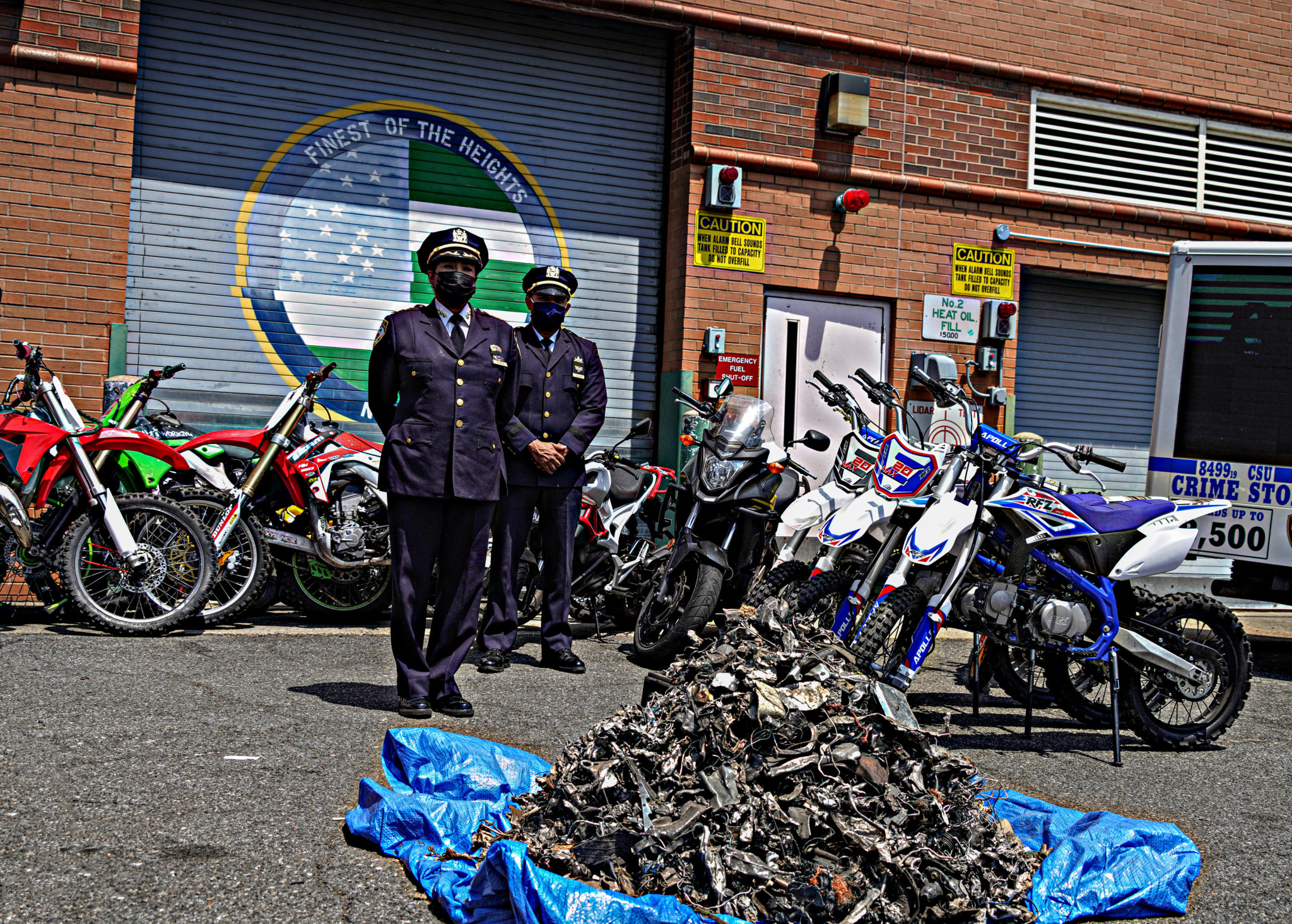 Scrapped: NYPD says they will crush illegal bikes and ATVs this summer ...