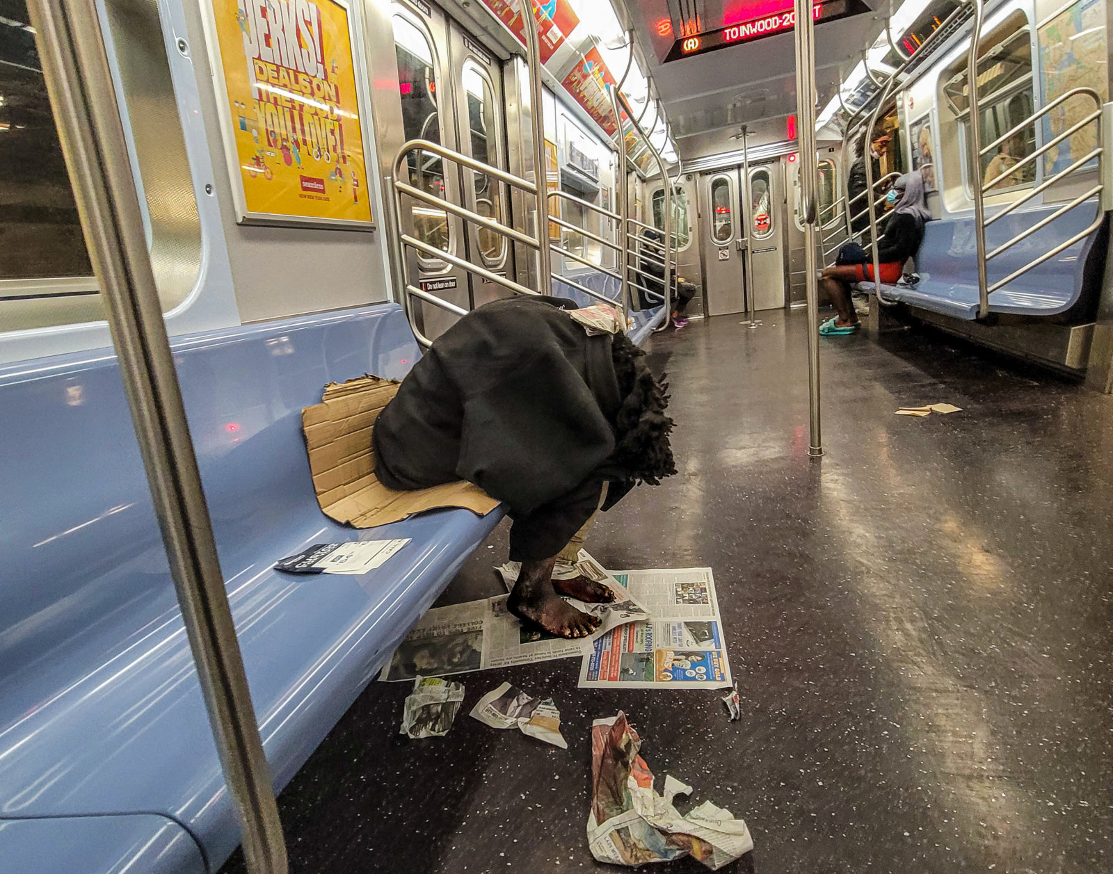 The crisis below New York: As COVID-19 ebbs, homelessness rages on in ...