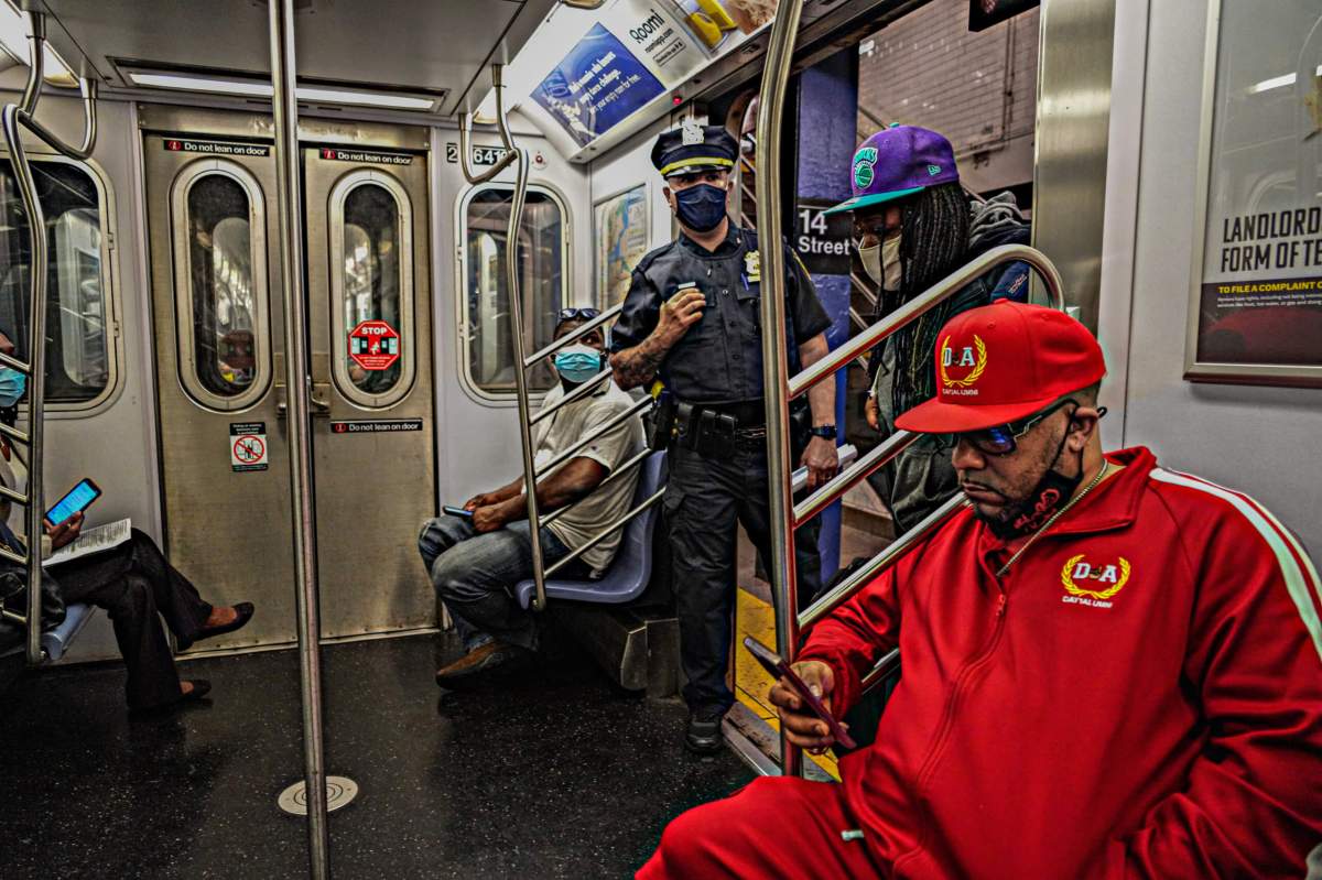 New NYPD Transit police chief commits to cops on NYC subway trains ...
