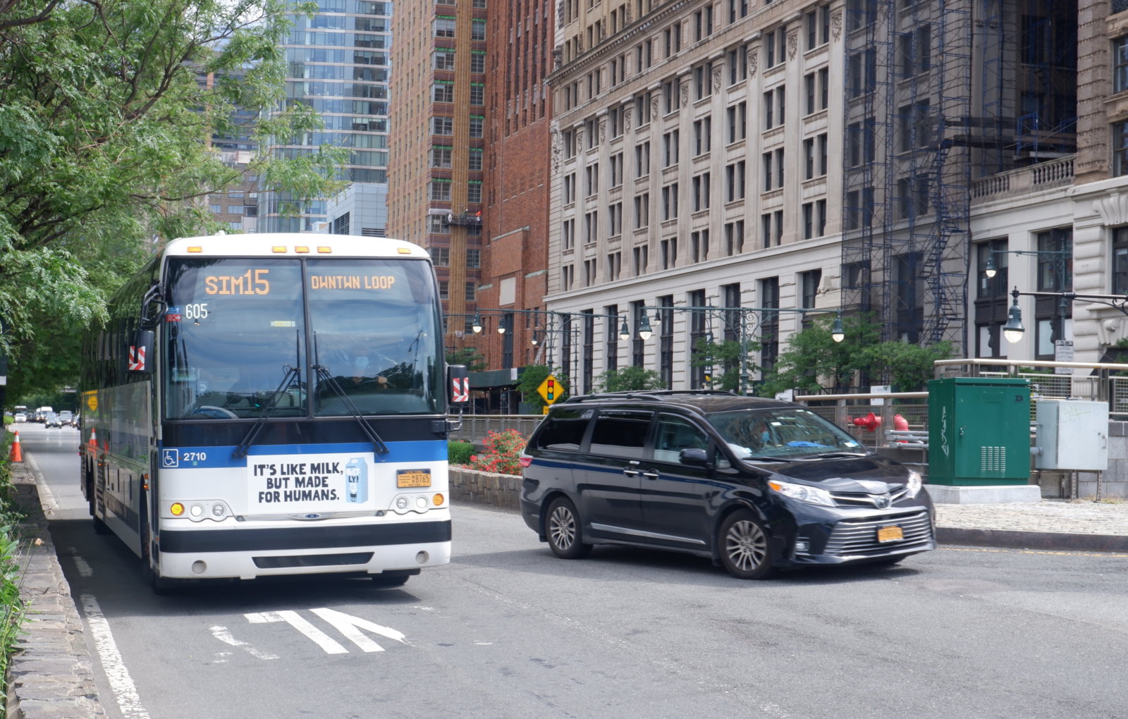 City unveils Lower Manhattan bus lanes to speed up Staten Island-bound ...