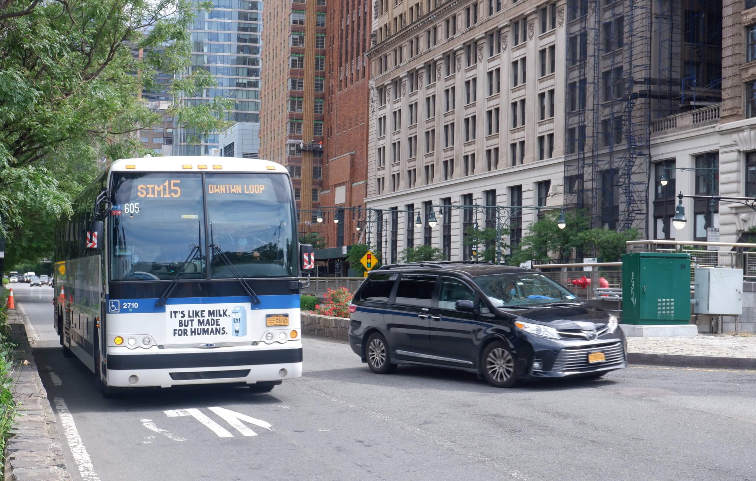 City unveils Lower Manhattan bus lanes to speed up Staten Island-bound ...