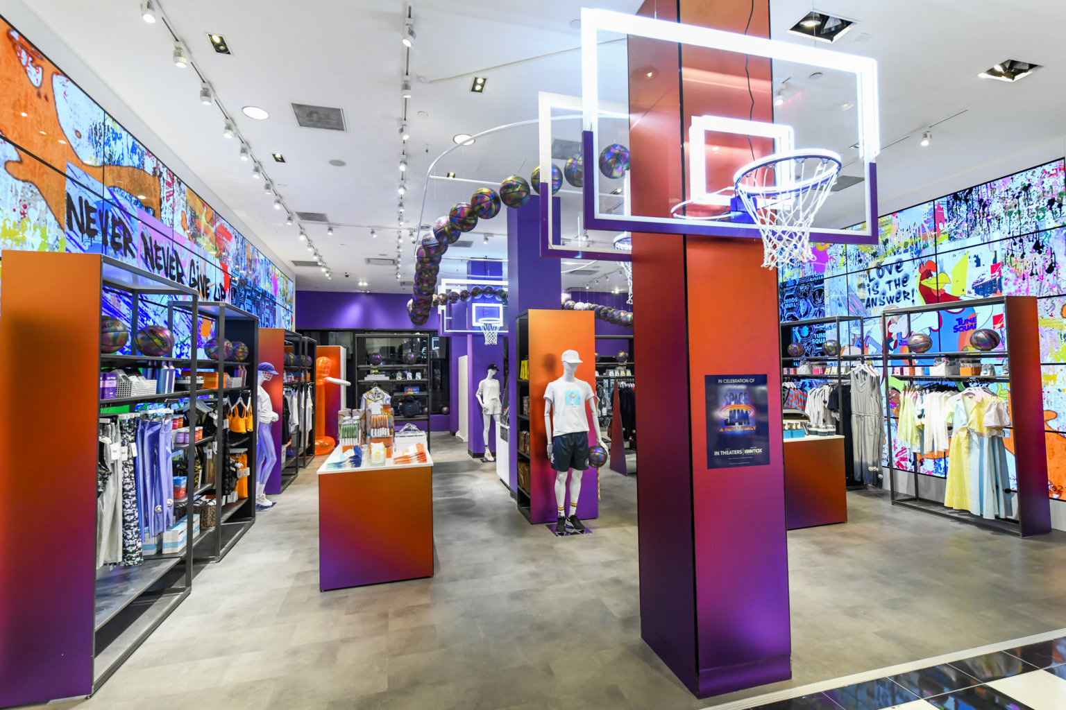 New ‘Space Jam’ themed pop-up opens at Bloomingdale’s flagship store ...