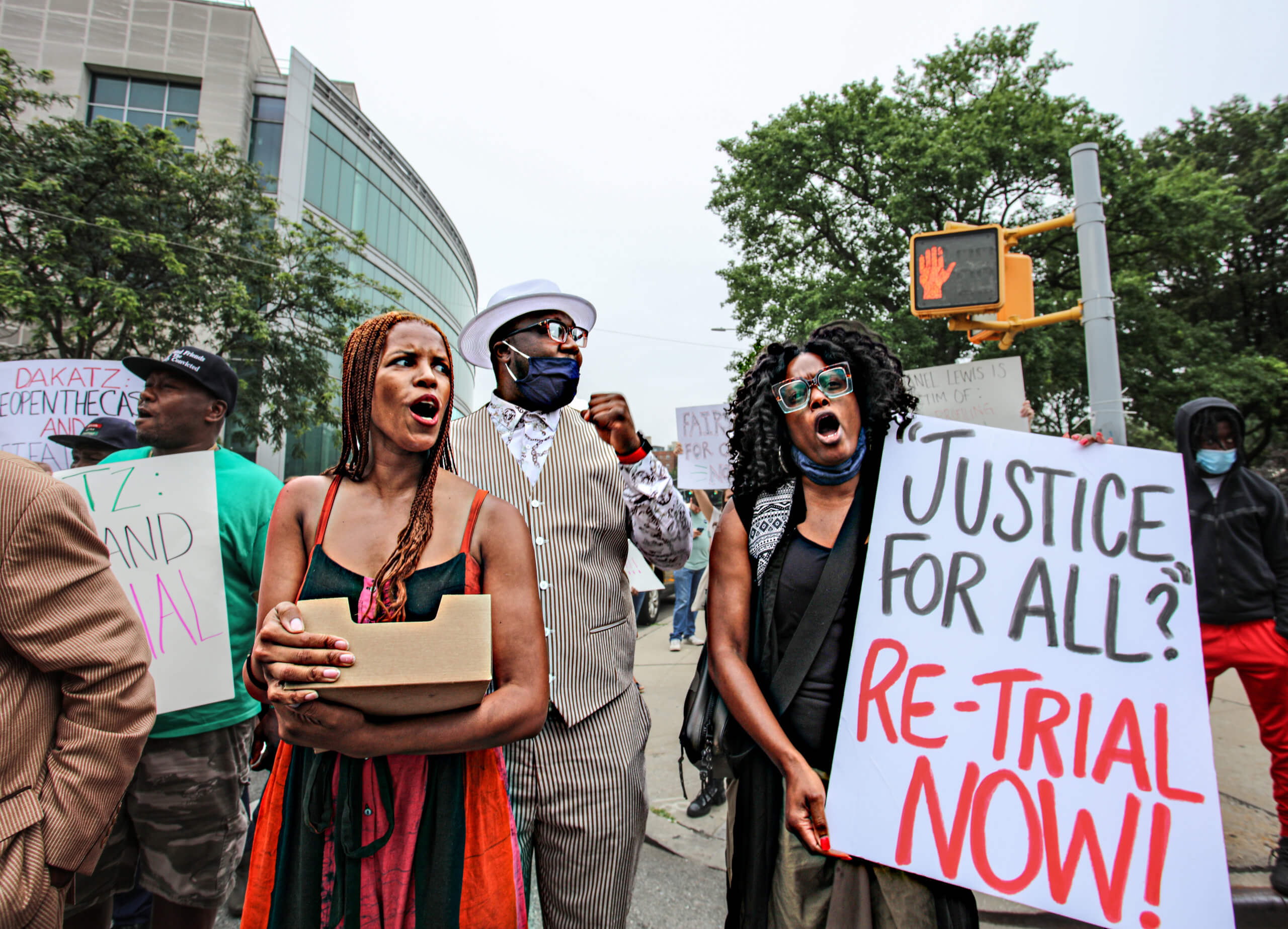 ‘Keep your word!’: Advocates for Chanel Lewis rally in Queens demanding ...