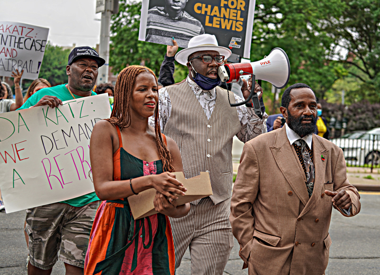 ‘Keep your word!’: Advocates for Chanel Lewis rally in Queens demanding ...