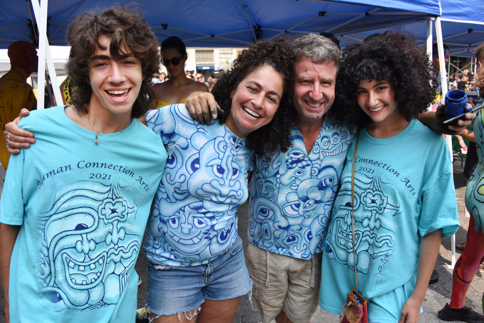 ‘Body Painting Day’ brings daring splashes of color to Union Square ...