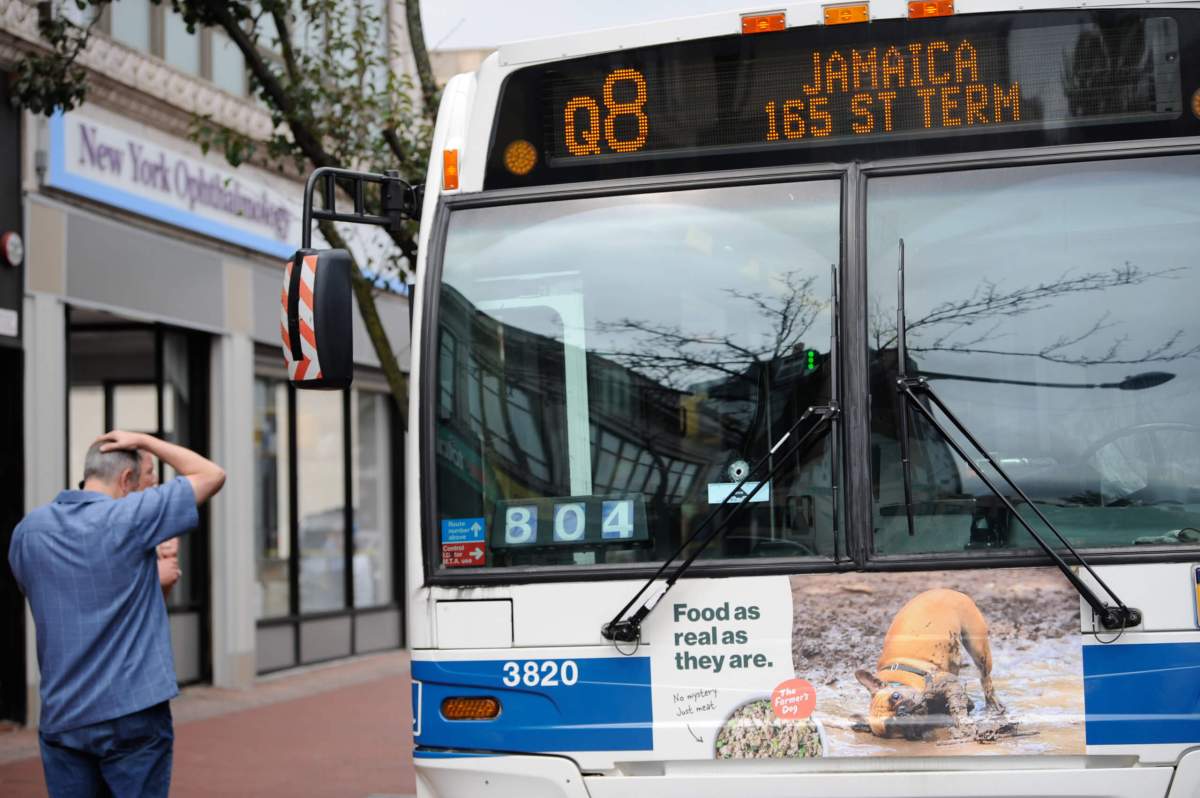 Two passengers riding Queens bus injured by stray bullet: Cops | amNewYork