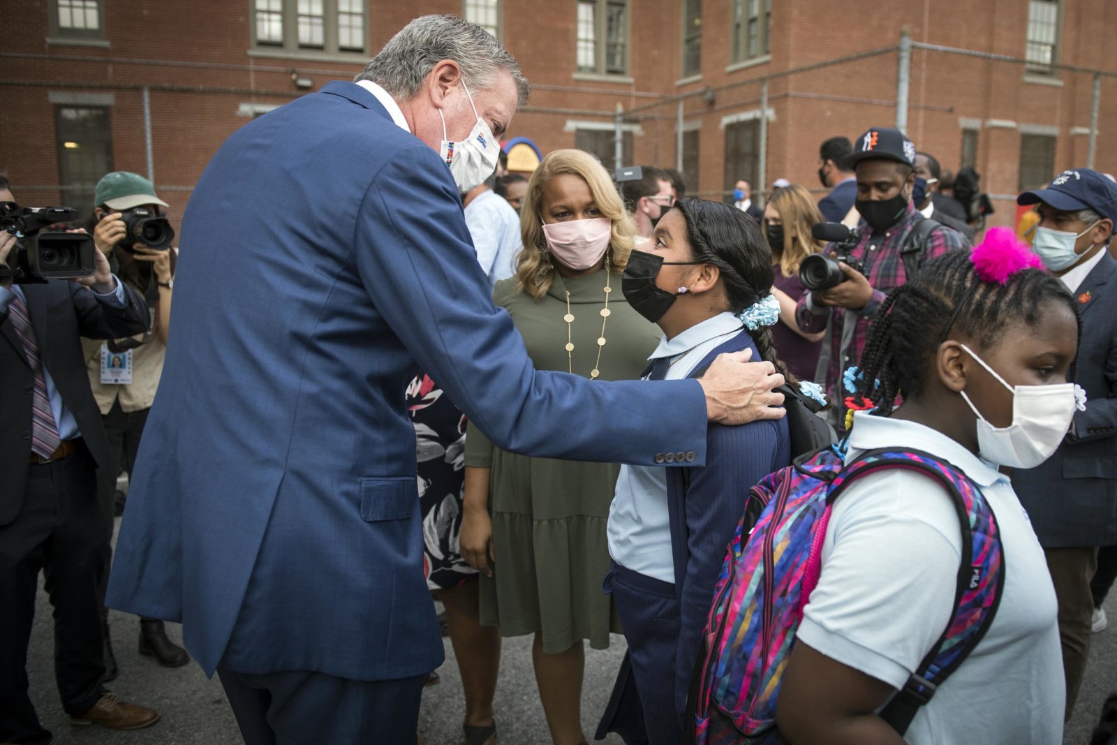‘Welcome back. We got this.’ New York City public school students ...