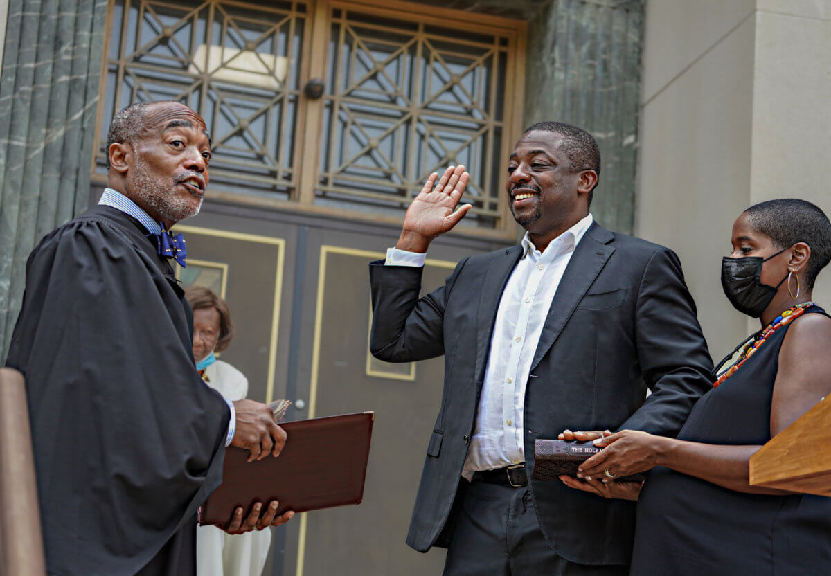 Harlem hails Lieutenant Governor Benjamin in community swearing-in ...