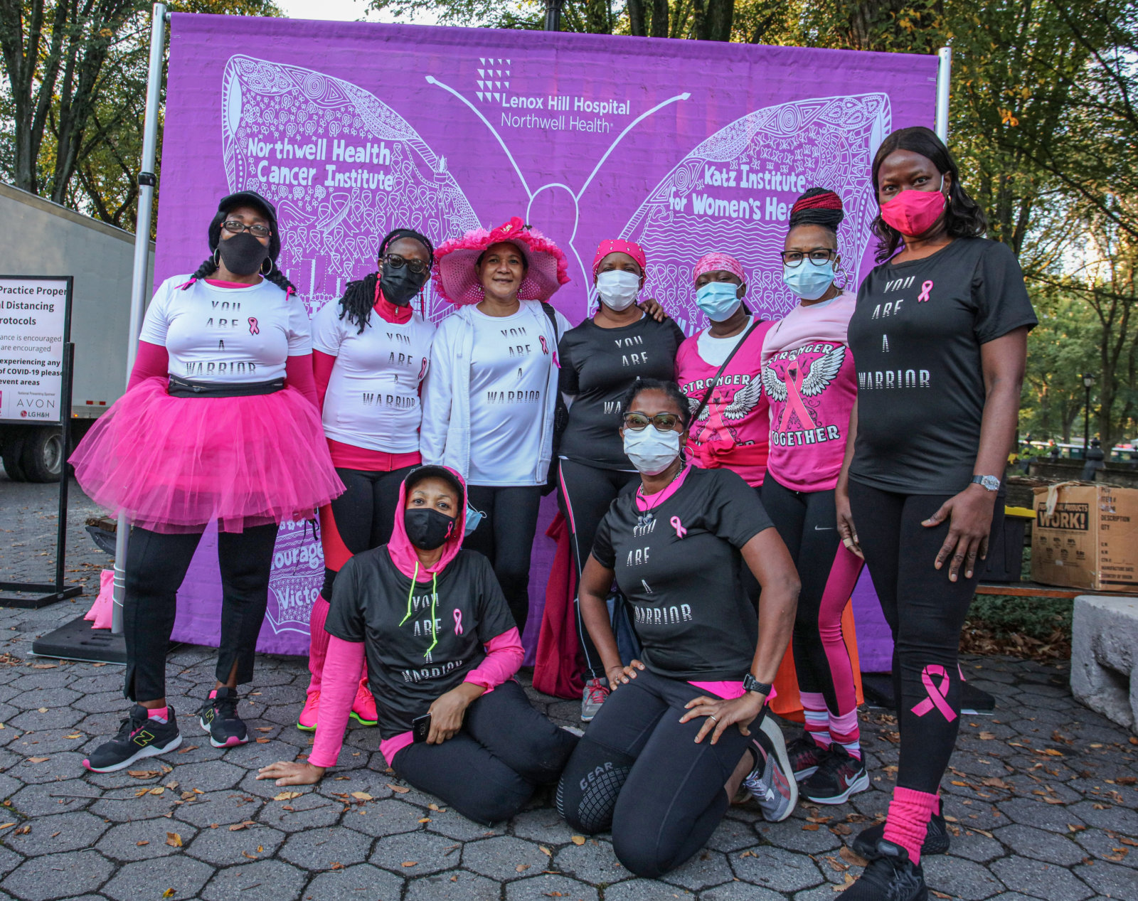 Think pink! Central Park’s Making Strides Against Breast Cancer walk ...