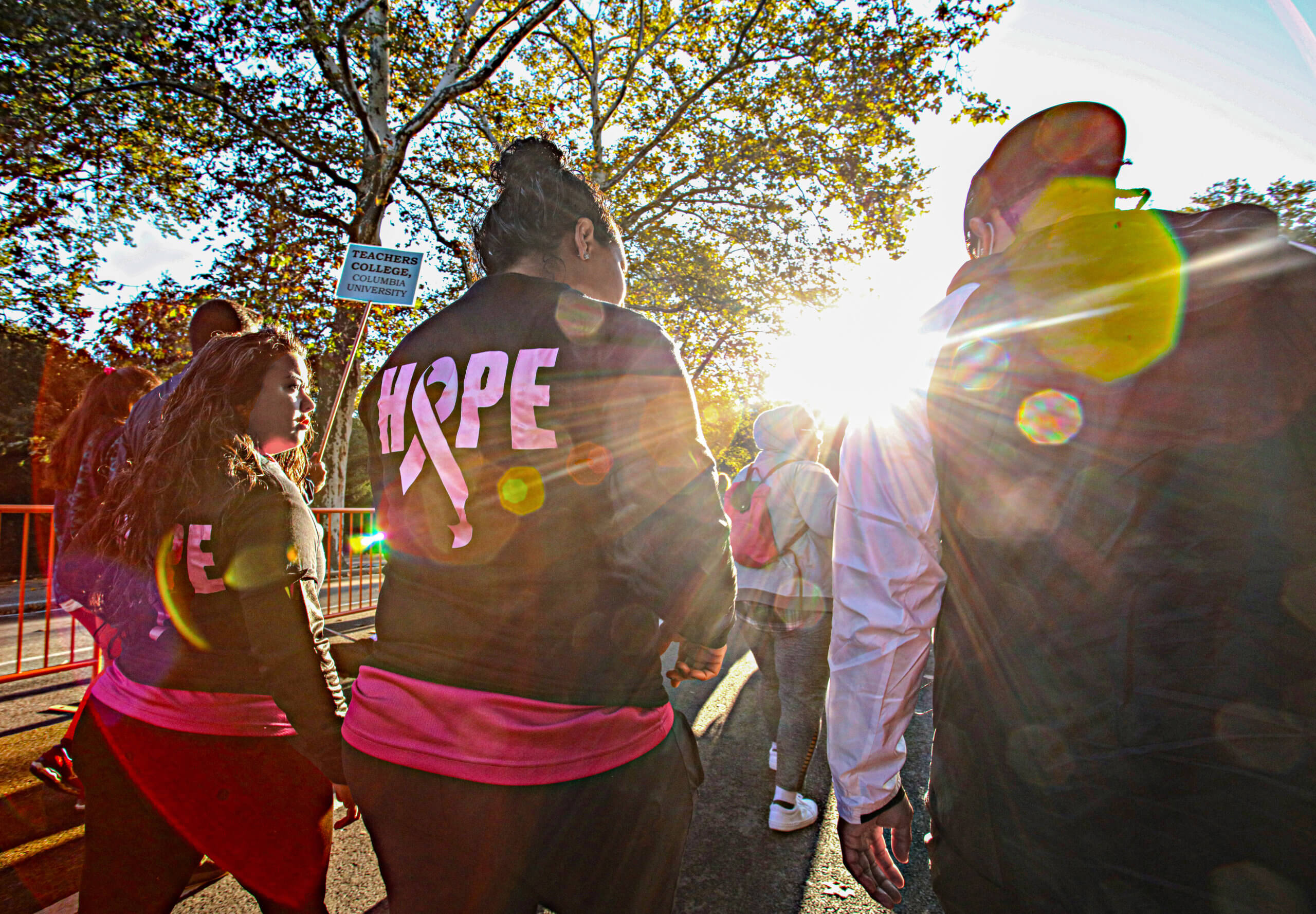 Think pink! Central Park’s Making Strides Against Breast Cancer walk ...