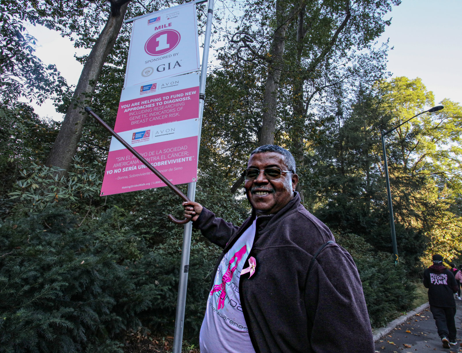Think pink! Central Park’s Making Strides Against Breast Cancer walk ...