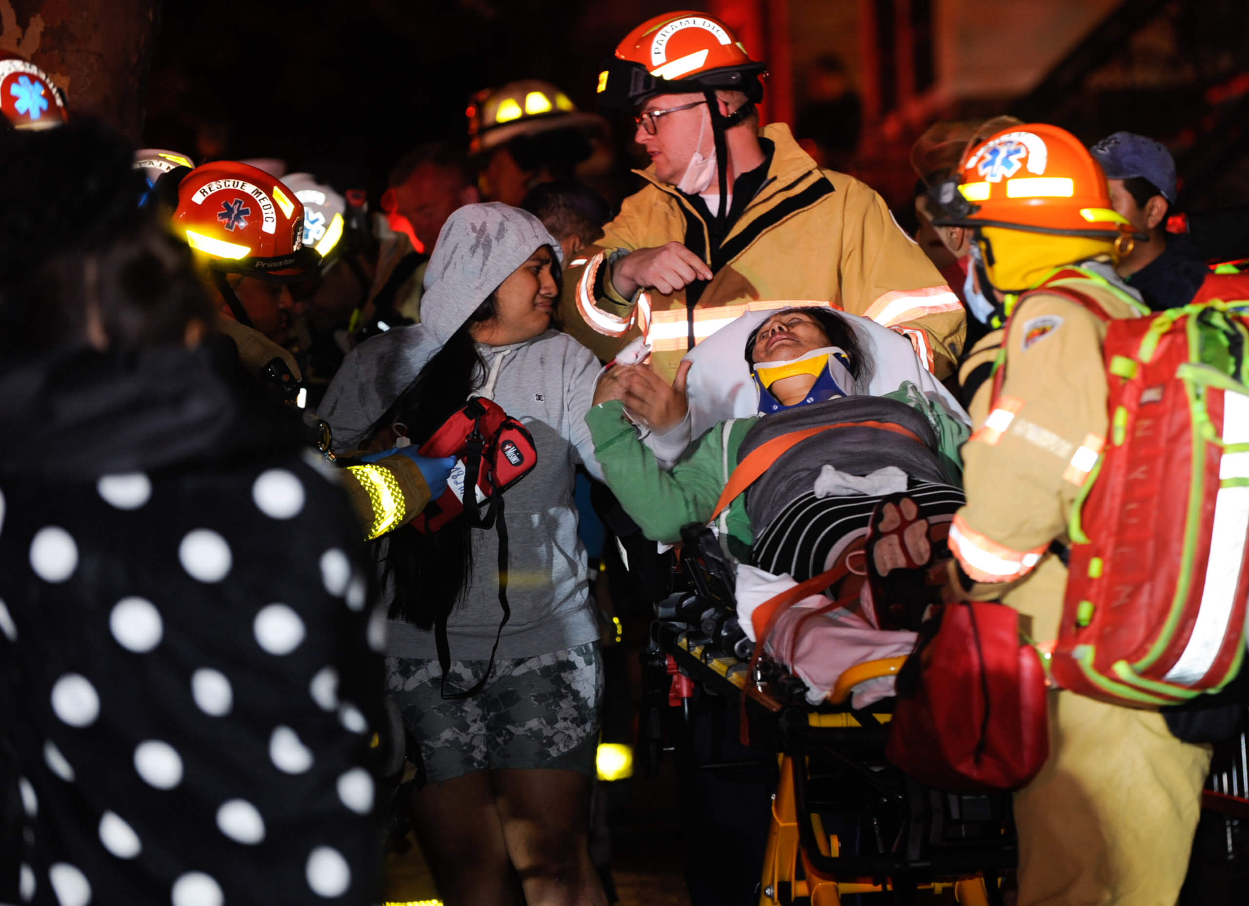Firefighter Saving Someone