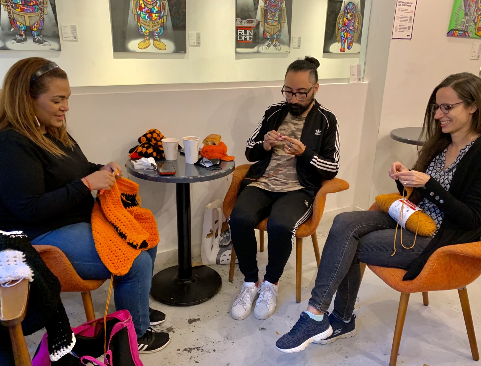 ‘People don’t know what yarn can do for a community’: Yarn-bombers ...