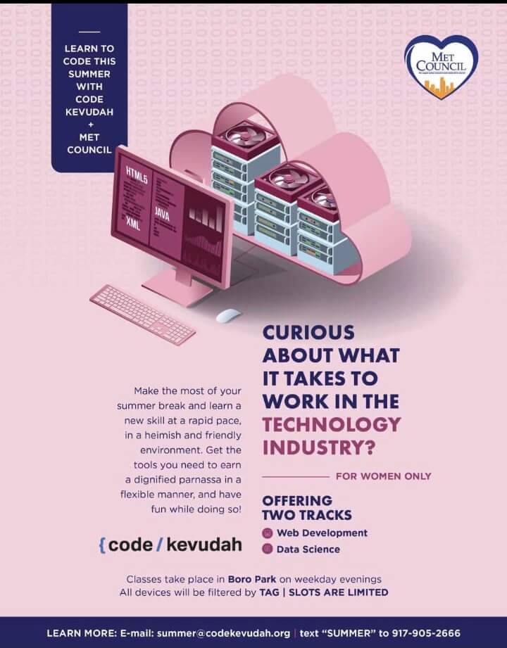 New program helps NYC women in the Orthodox Jewish community pursue software development and ...