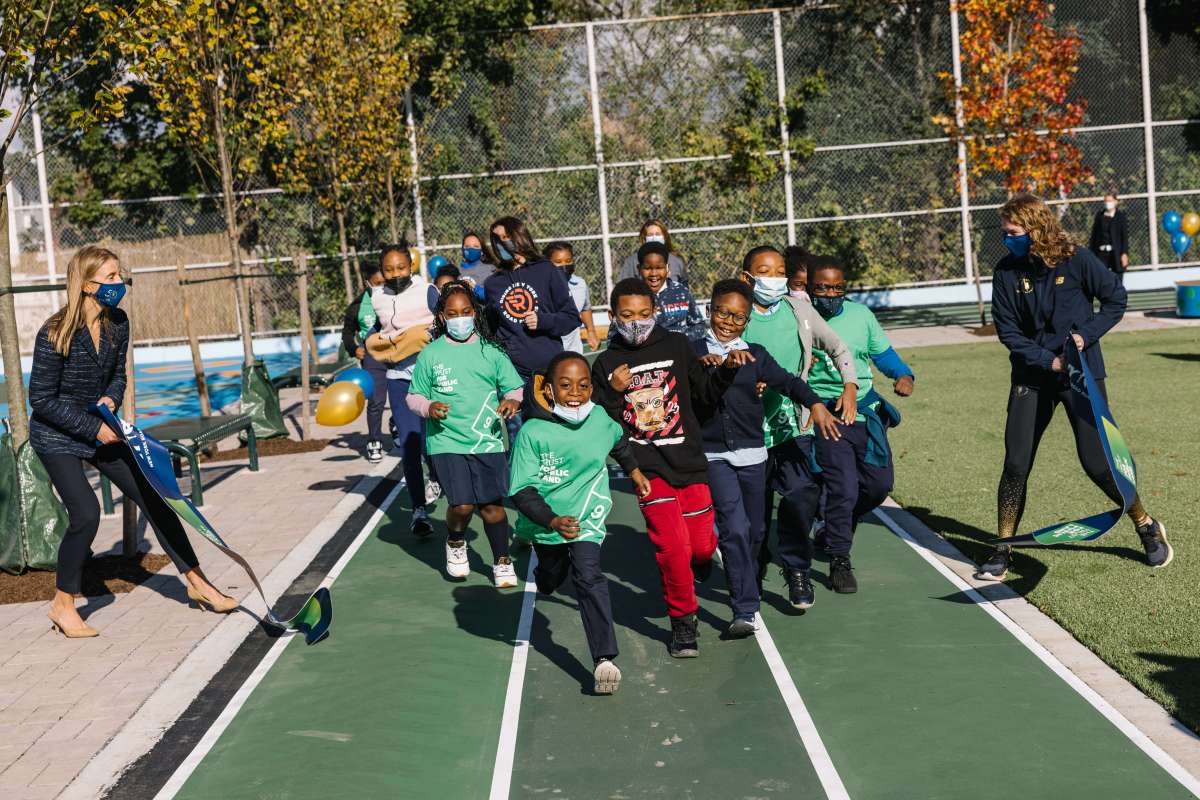 NYRR and The Trust for Public Land open P.S. 223Q Community Schoolyard ...