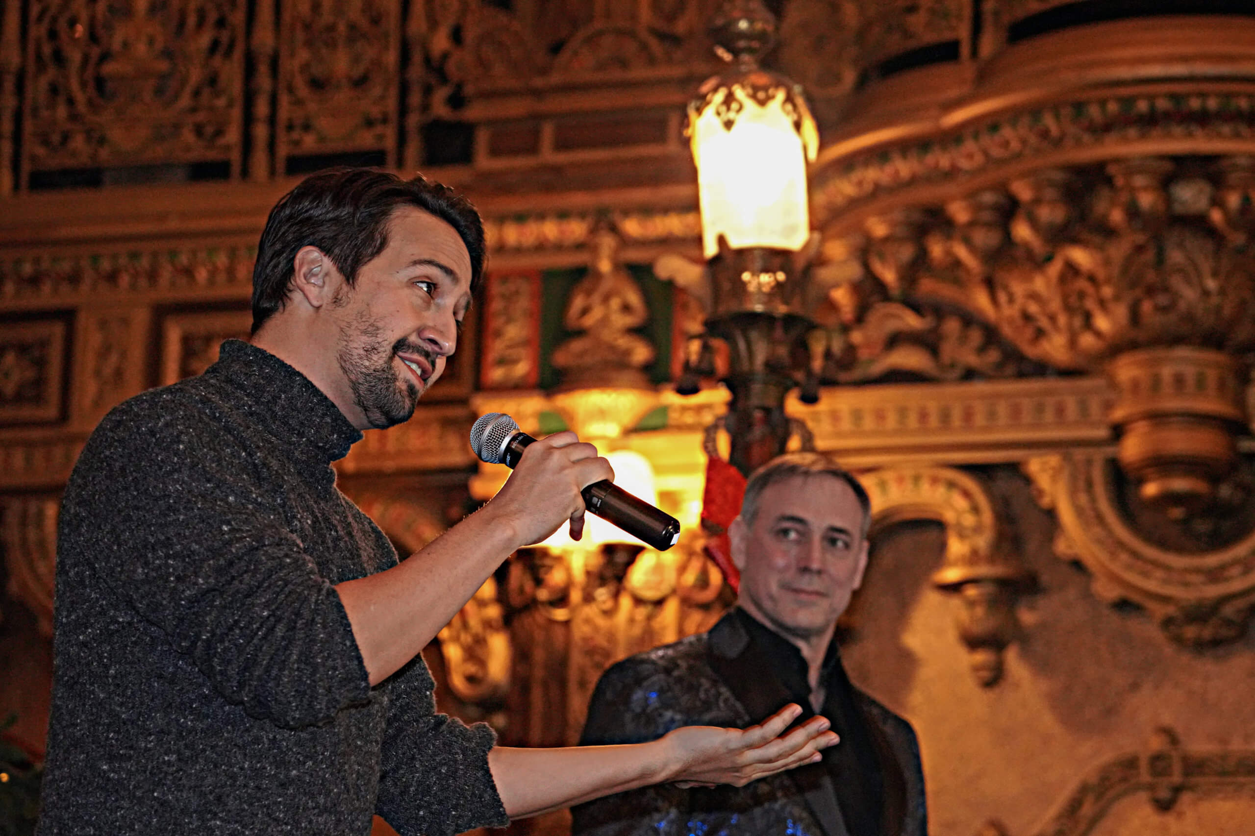 Miranda Unveils Renovated United Palace Theater