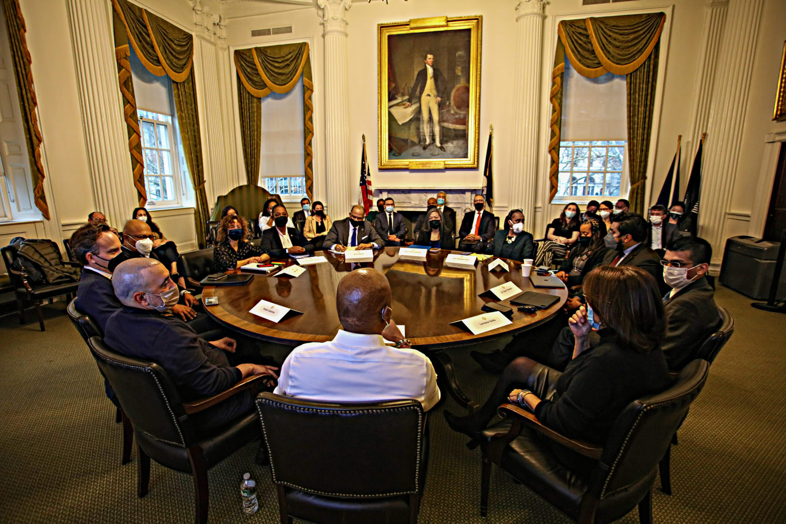 ‘No one will outwork me’: Mayor Adams’ first day includes eventful ...