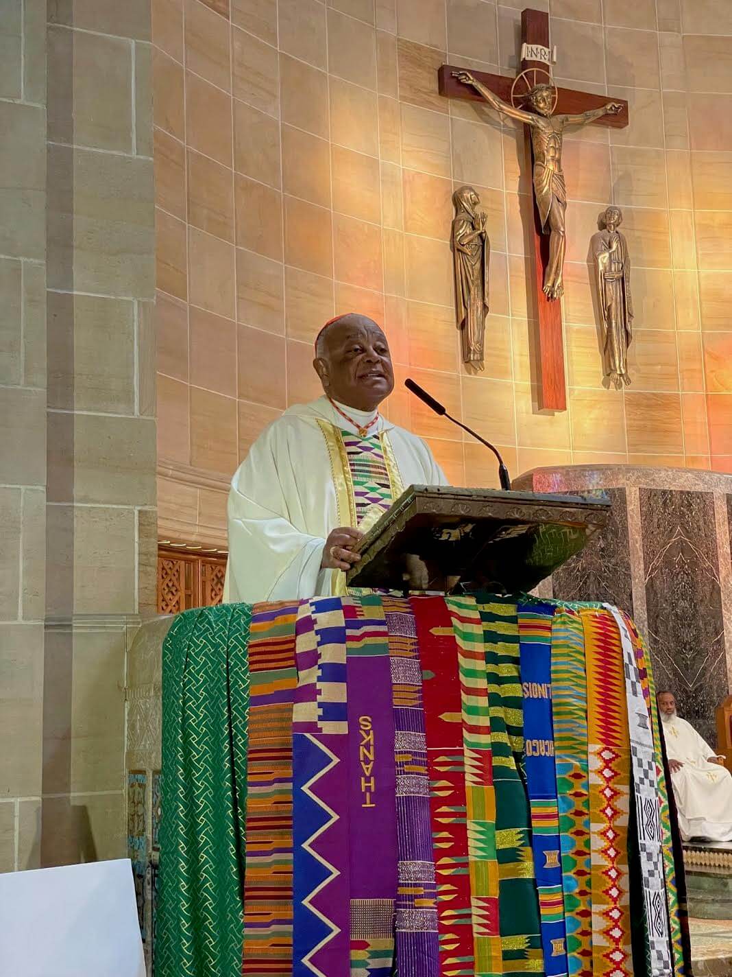 Wilton Cardinal Gregory, Archbishop of Washington D.C., celebrates ...