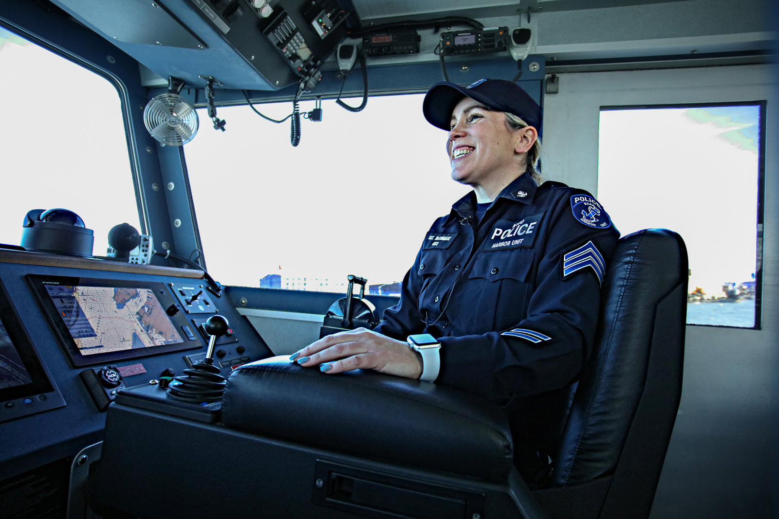 Women proudly take the helm at the NYPD Harbor Unit, patrolling New ...