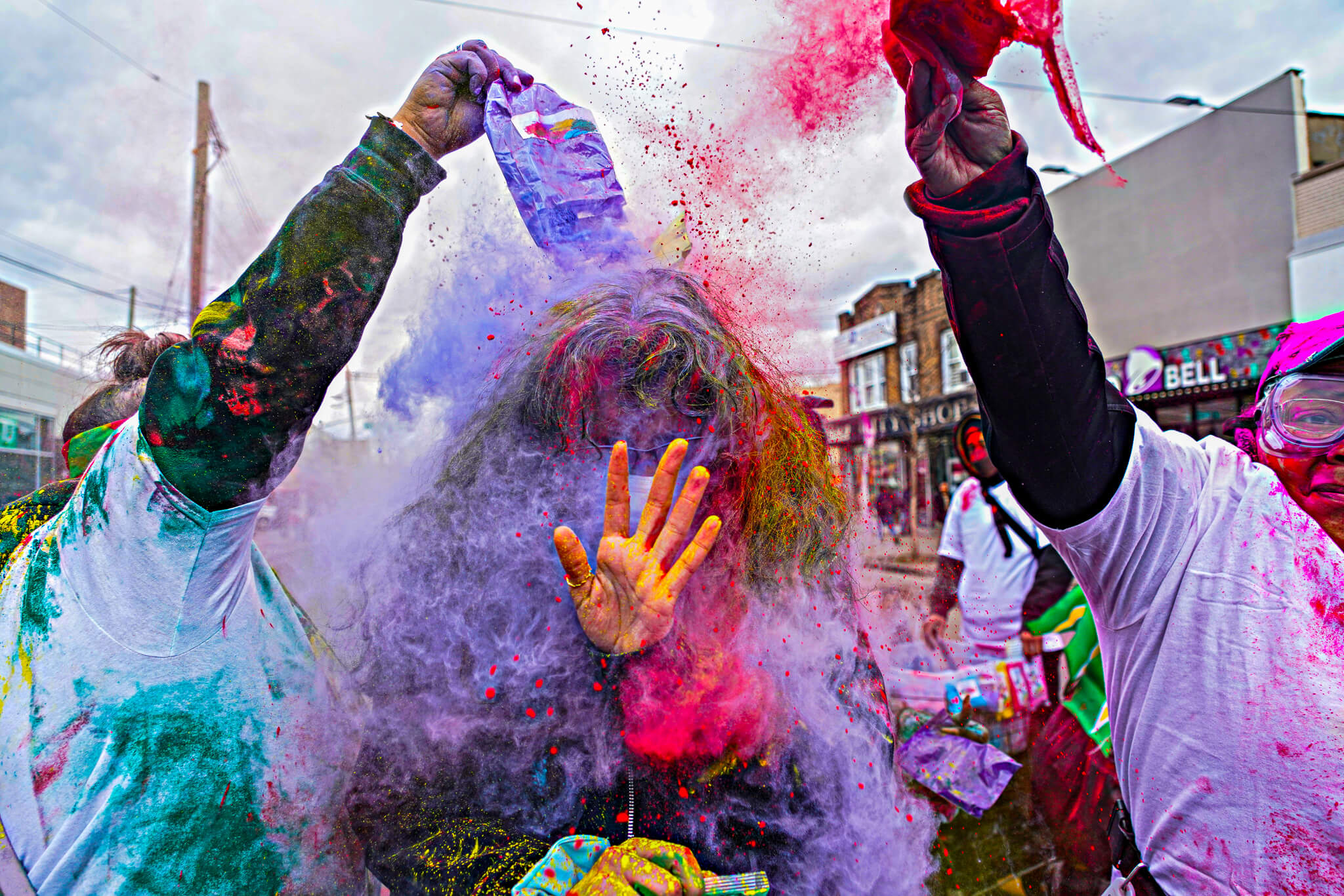Queens Celebrates Holi Festival with Joyful Festivities