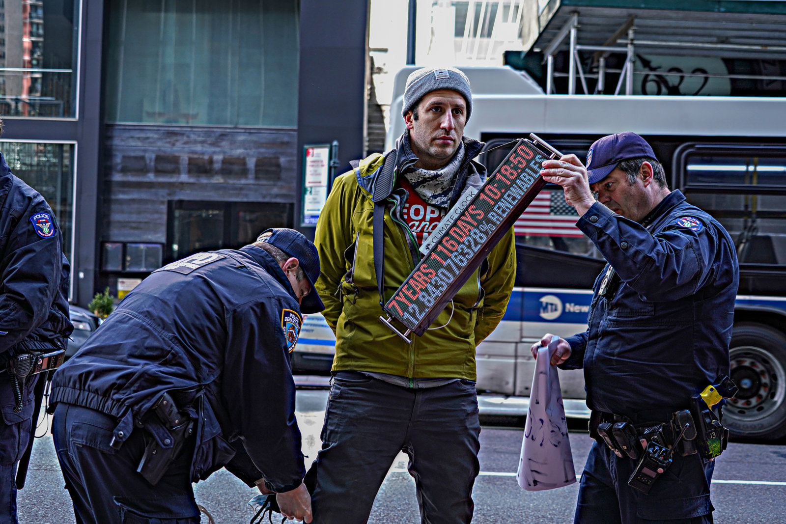 Fourteen housing and climate activists arrested outside governor’s ...