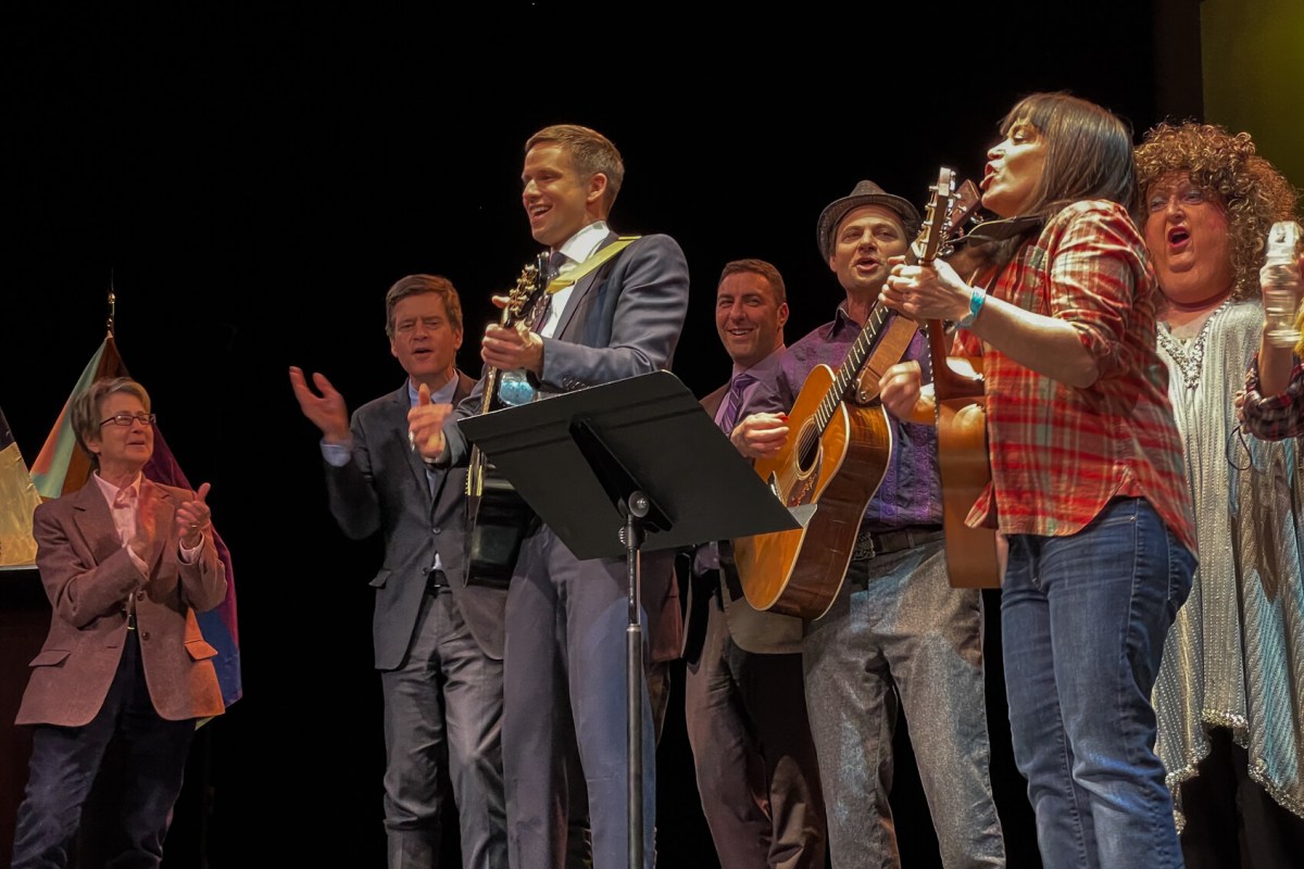 City Councilmember Erik Bottcher celebrates inauguration at Joyce ...