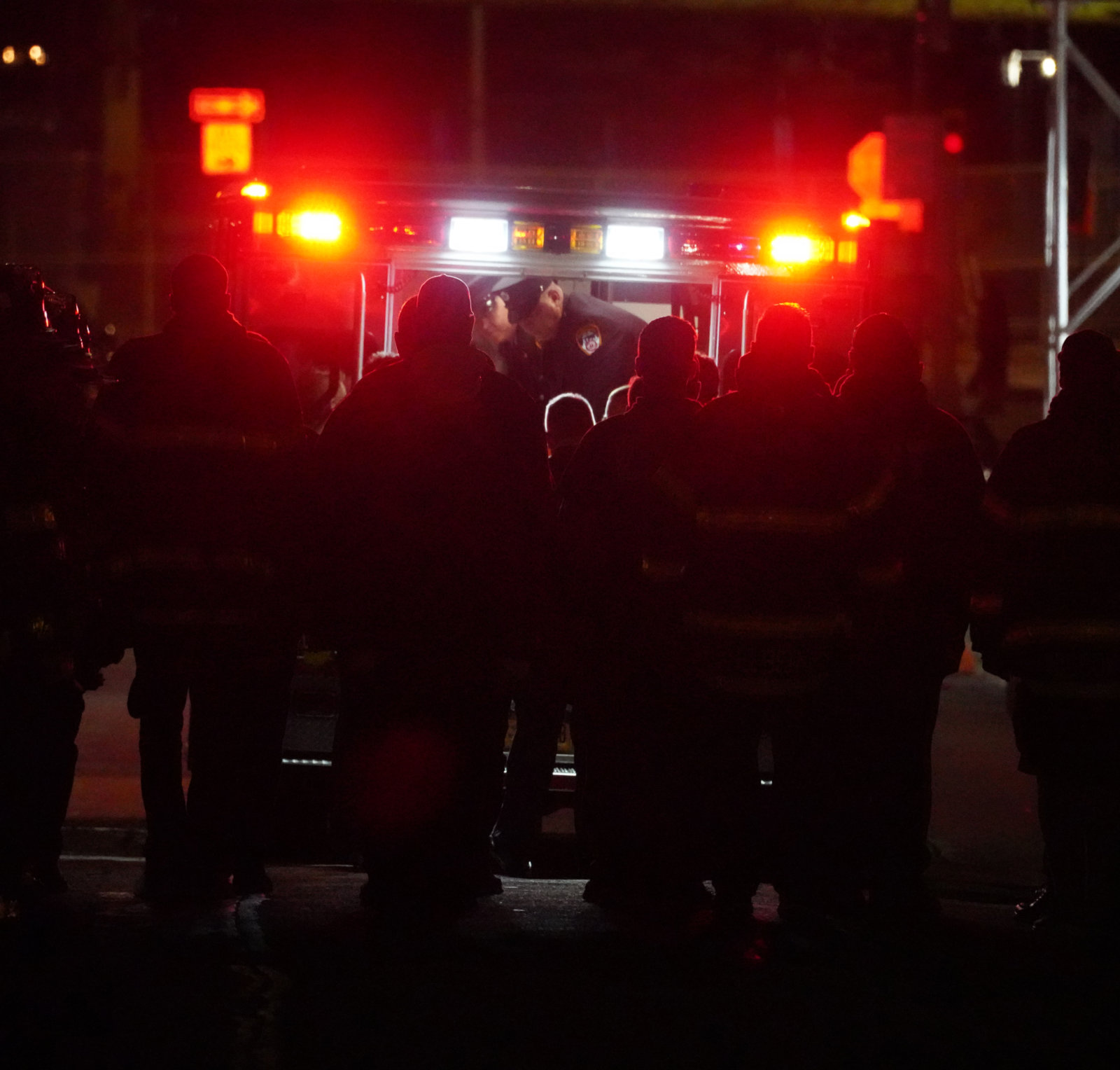 FDNY, NYPD salute fallen firefighter during late night procession ...