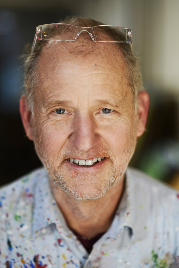 Artist Steve Keene showcases prolific works of pop culture on plywood ...