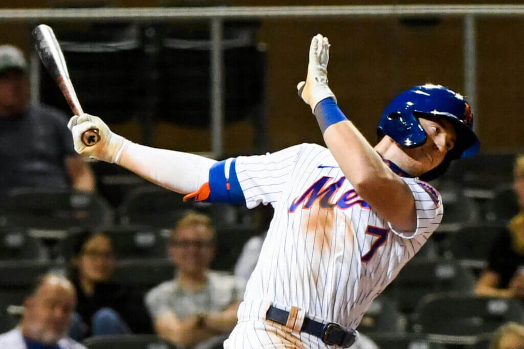 WATCH: Brett Baty homers in first MLB at-bat with Mets | amNewYork