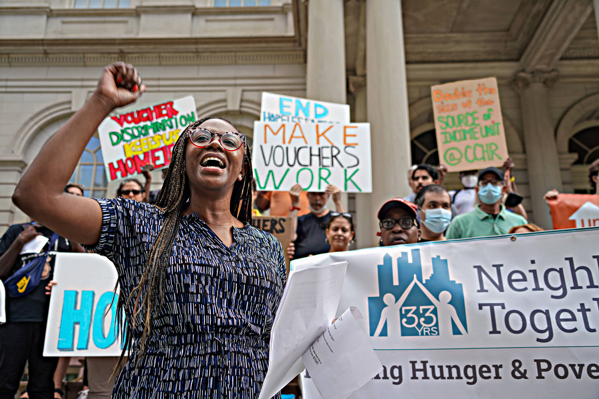 Vouch for the future: Homeless demand mayor make housing vouchers more ...