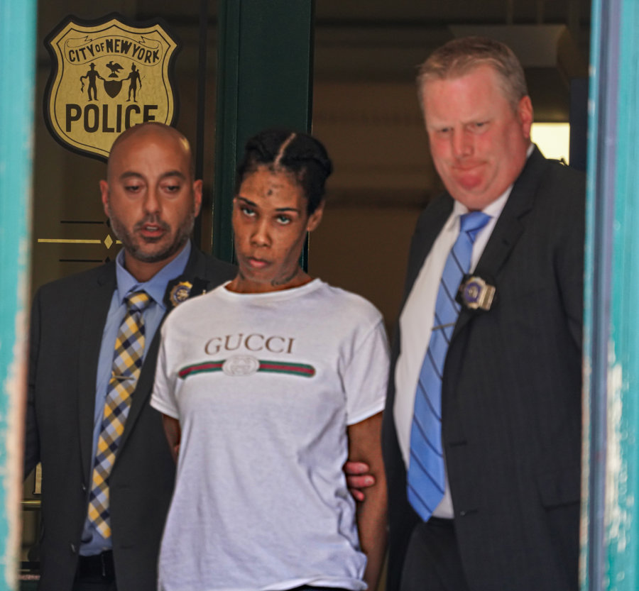 ‘I didn’t kill my daughter, bitch!’: Bronx mom and her son cuffed for ...