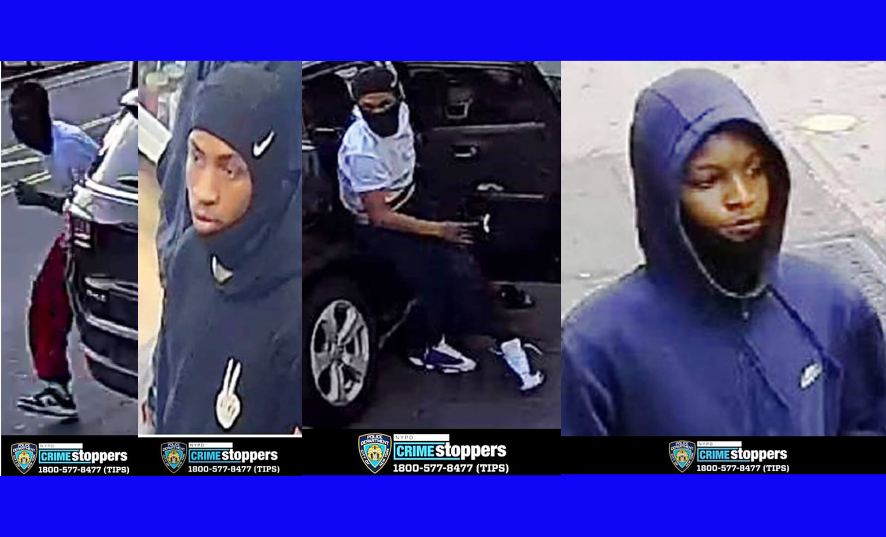 Band of thieves sought for committing 26 robberies in just over a week ...