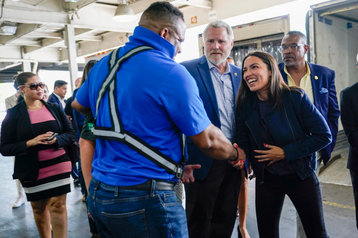 AOC on tour: Ocasio-Cortez navigates the expectations that come with ...