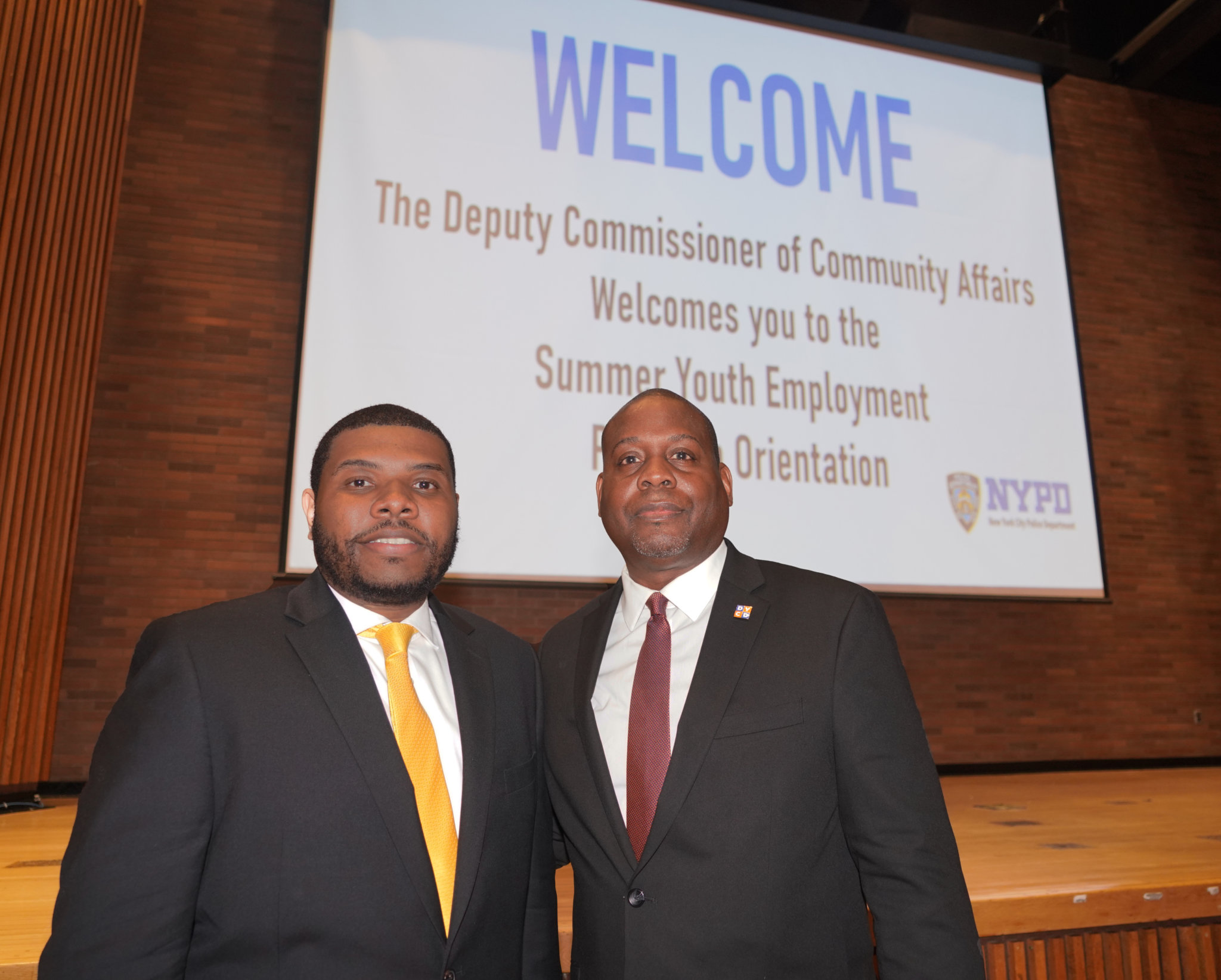 First day on the job: 600 NYPD summer youth workers sworn in at police ...