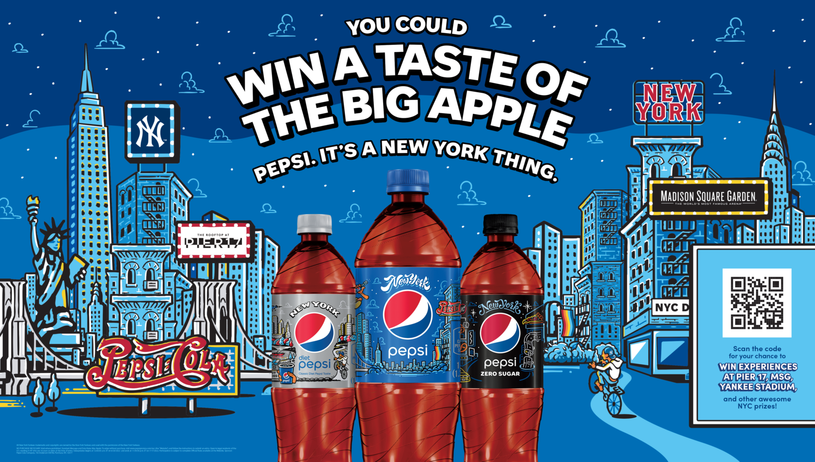 New Yorkers can win one-of-a-kind experiences in contest by Pepsi ...