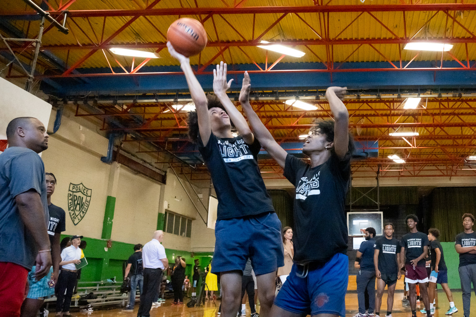 ‘It takes a village,’ Mayor Adams, NYPD expand Saturday Night Lights ...