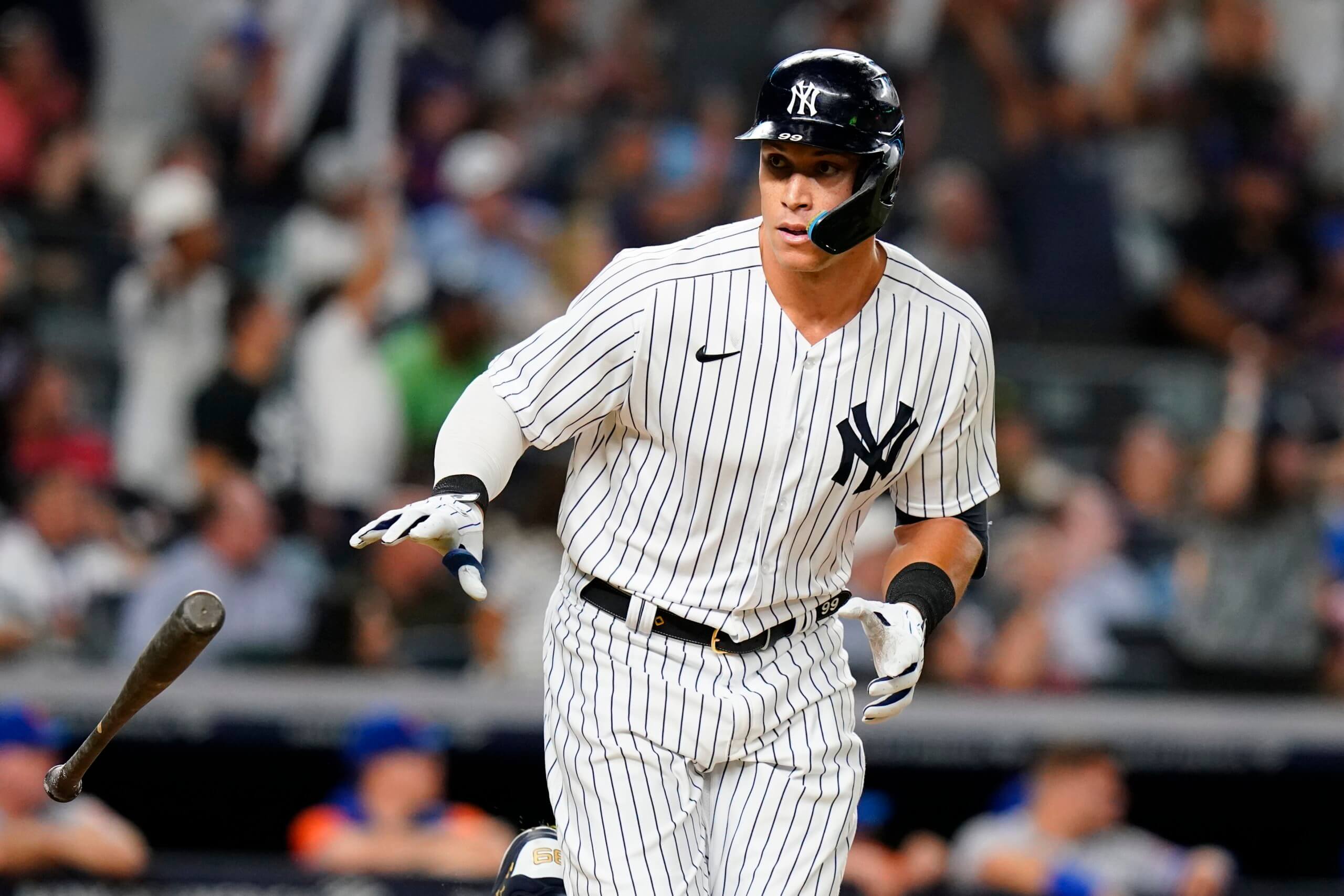 Aaron Judge homers again, Pete Alonso’s tough night paves way for Yankees’ sweep of Mets in ...