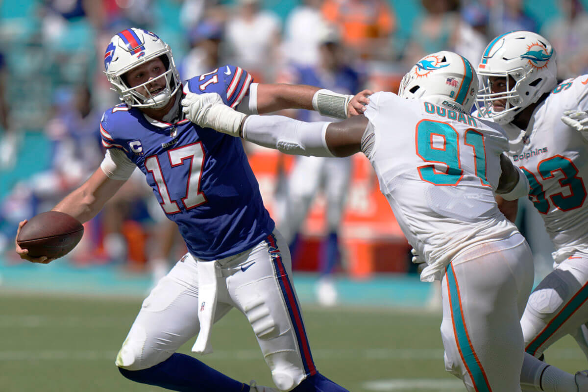 Buffalo Bills can’t overcome injuries and mistakes, fall to Dolphins 21 ...