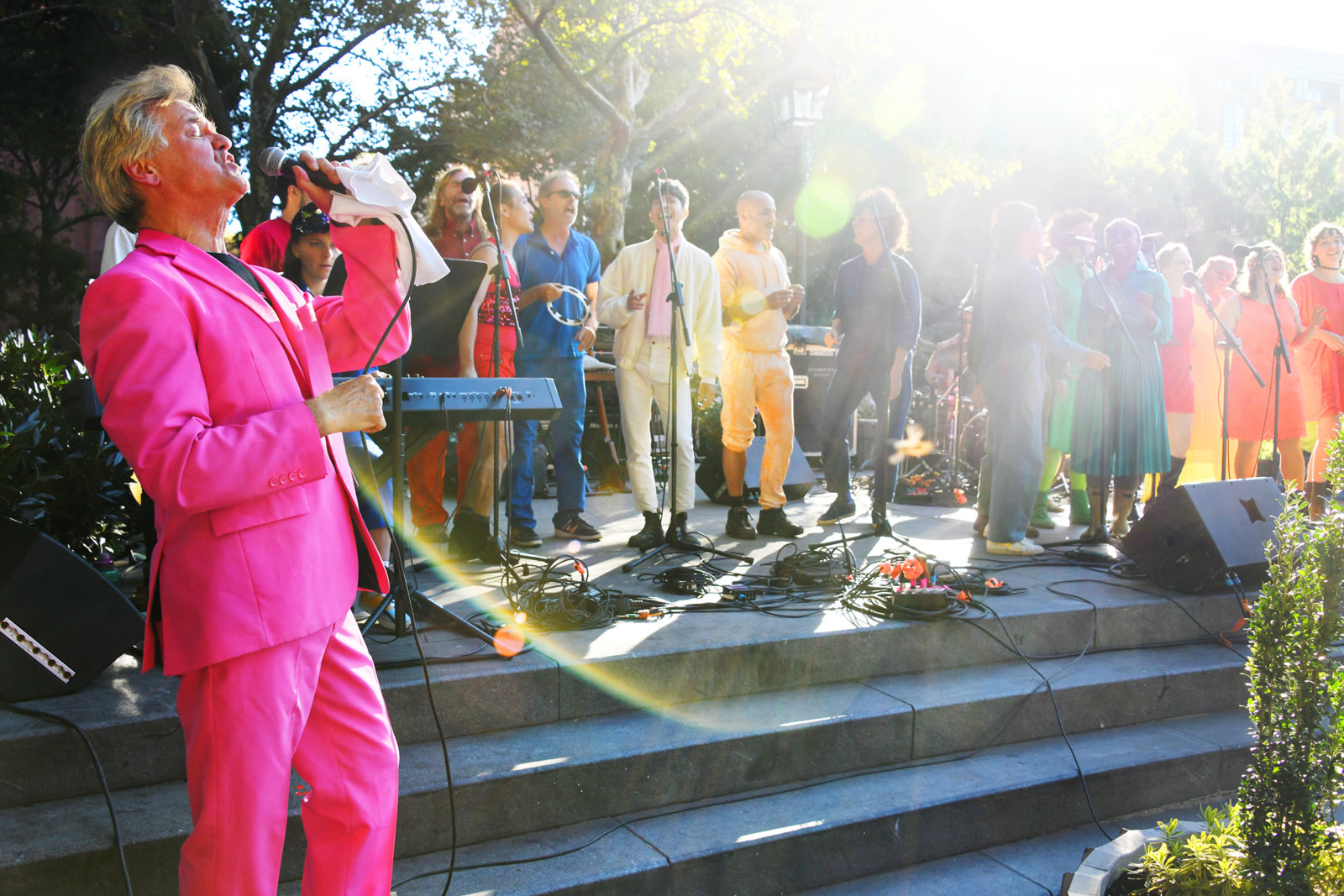Lively Washington Square Park concert featuring klezmer and soul brings ...