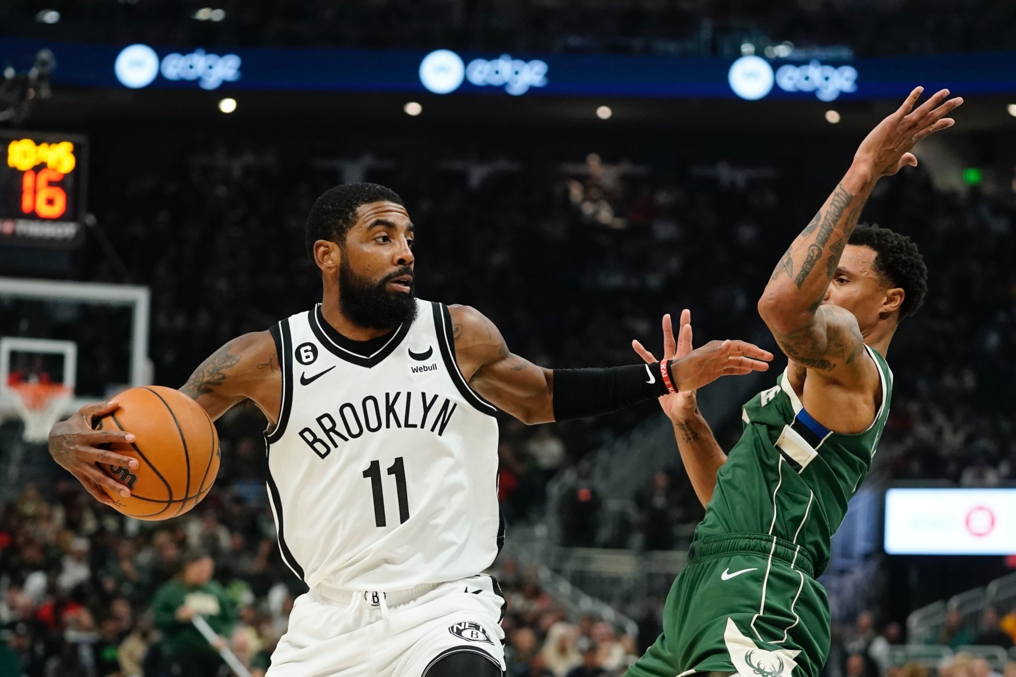 Nets’ Kyrie Irving defends posting of controversial social media post ...