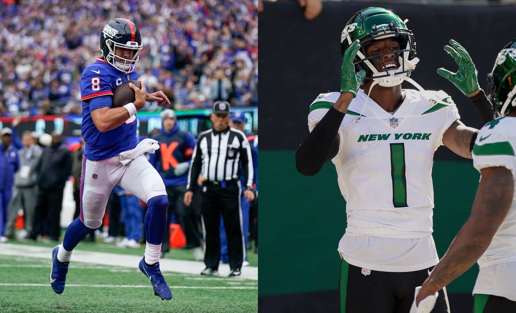 Giants’ Daniel Jones, Jets’ Sauce Gardner win Players of the Week ...