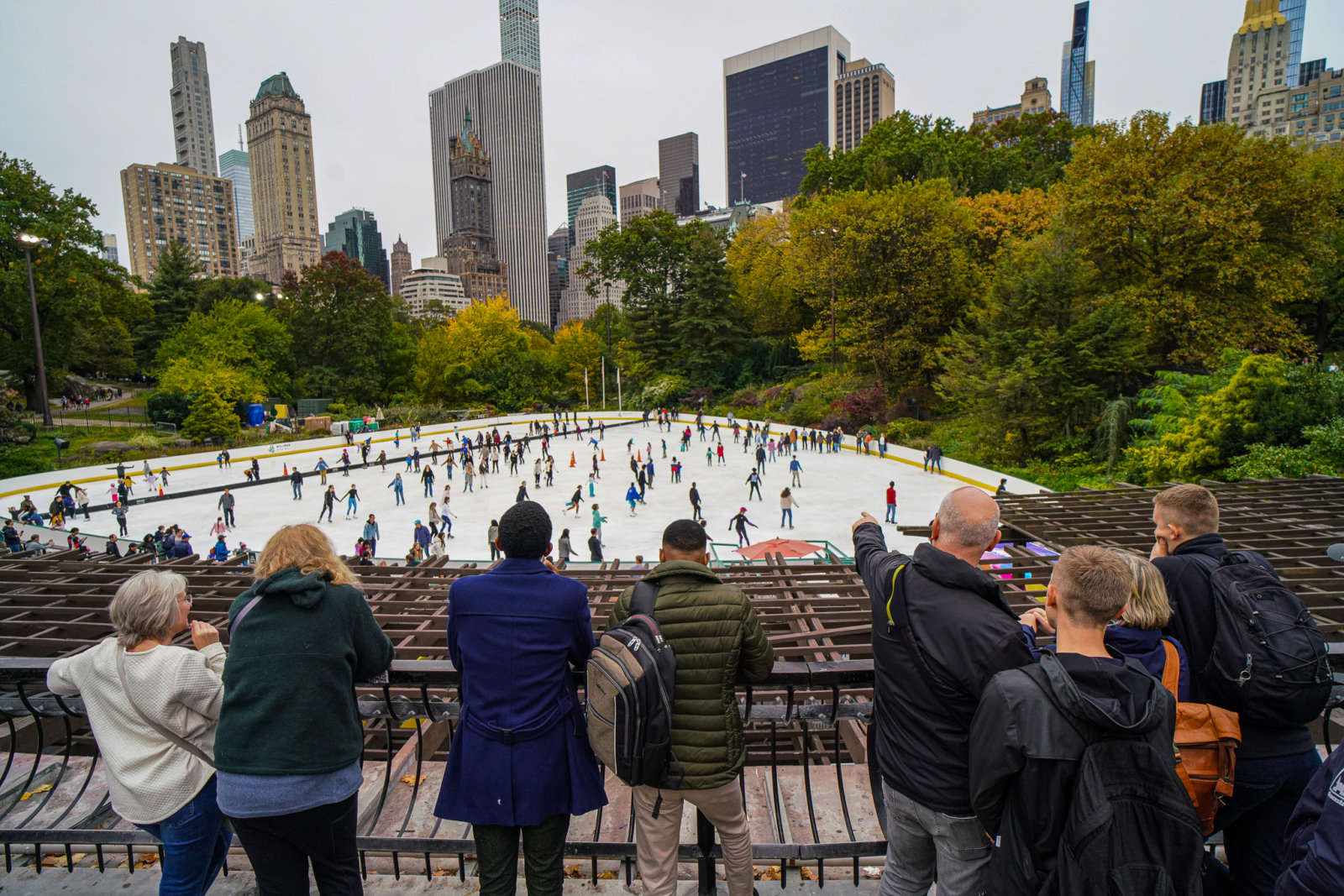 Back on the ice: Central Park’s Wollman Rink opens for with dazzling ...