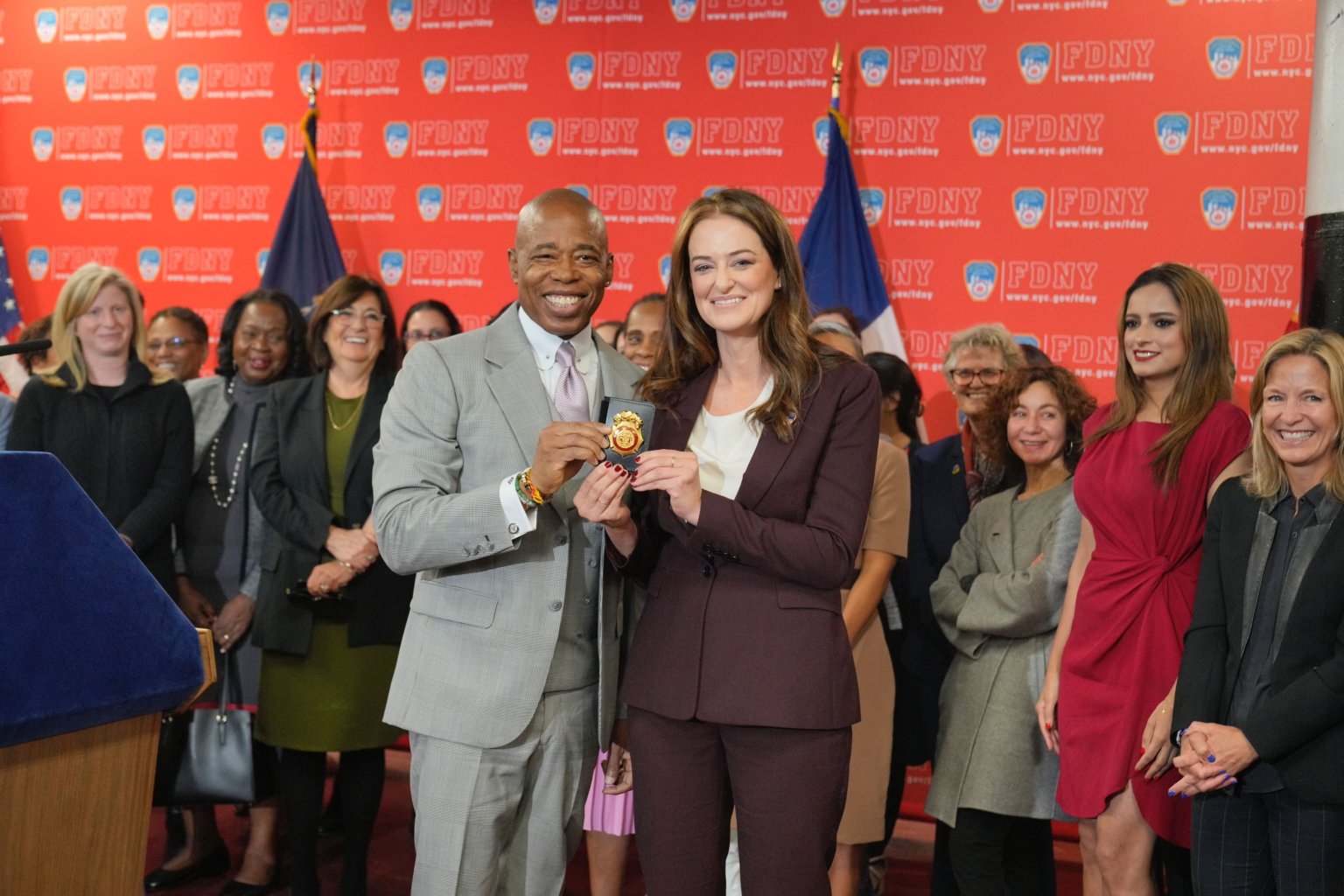 Laura Kavanagh makes history as NYC’s first-ever female Fire ...